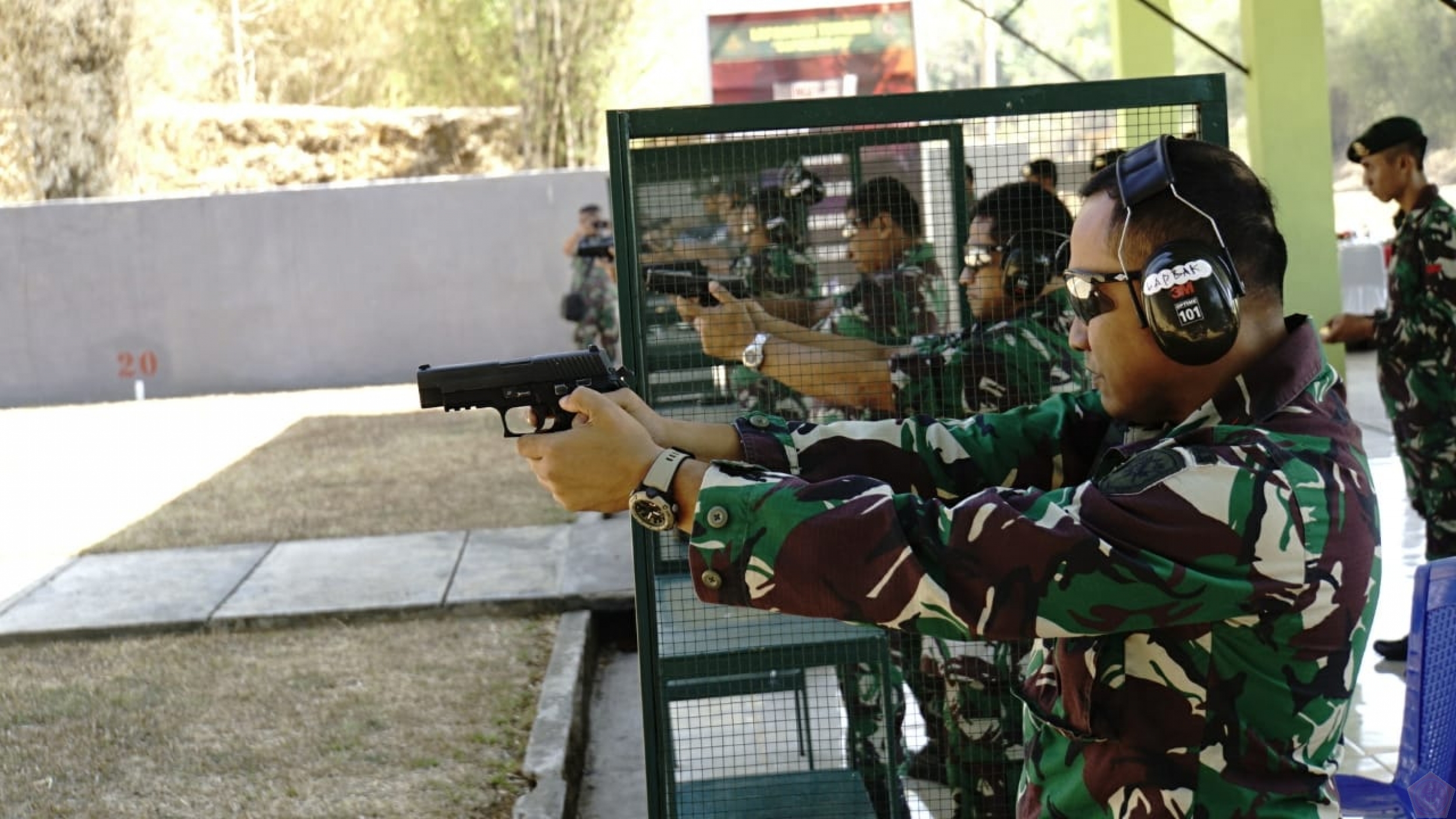 Perkuat Sinergitas 3 Matra TNI AL Lantamal VI Bersama Brigif 3 Kostrad ...