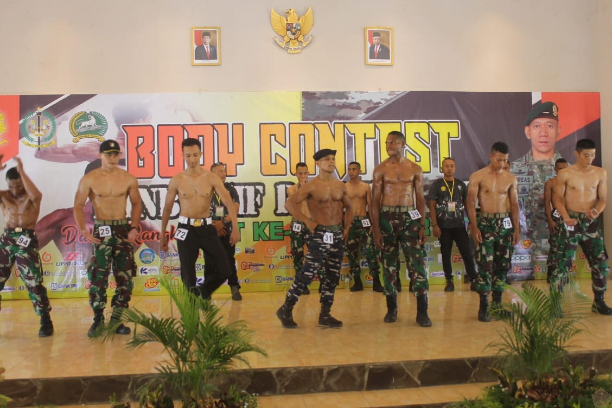 Brigif Raider 9 Kostrad Selenggarakan Lomba Body Contest Pertama di ...