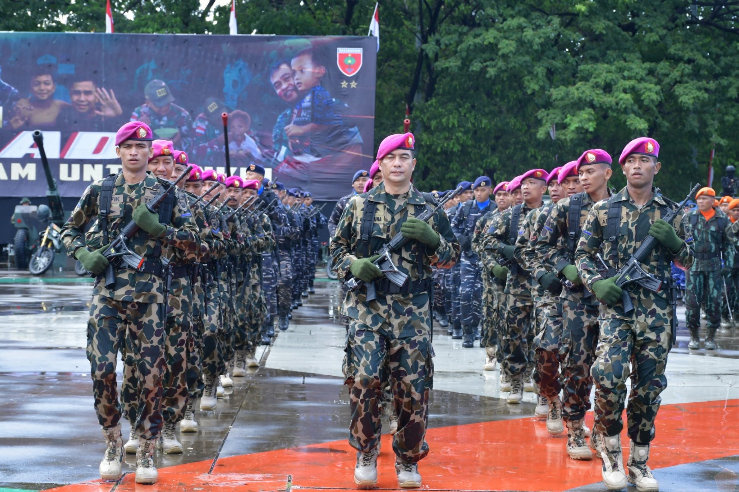 Wujud sinergitas. Personel Lantamal VI Ikuti Upacara Peringatan Hari ...