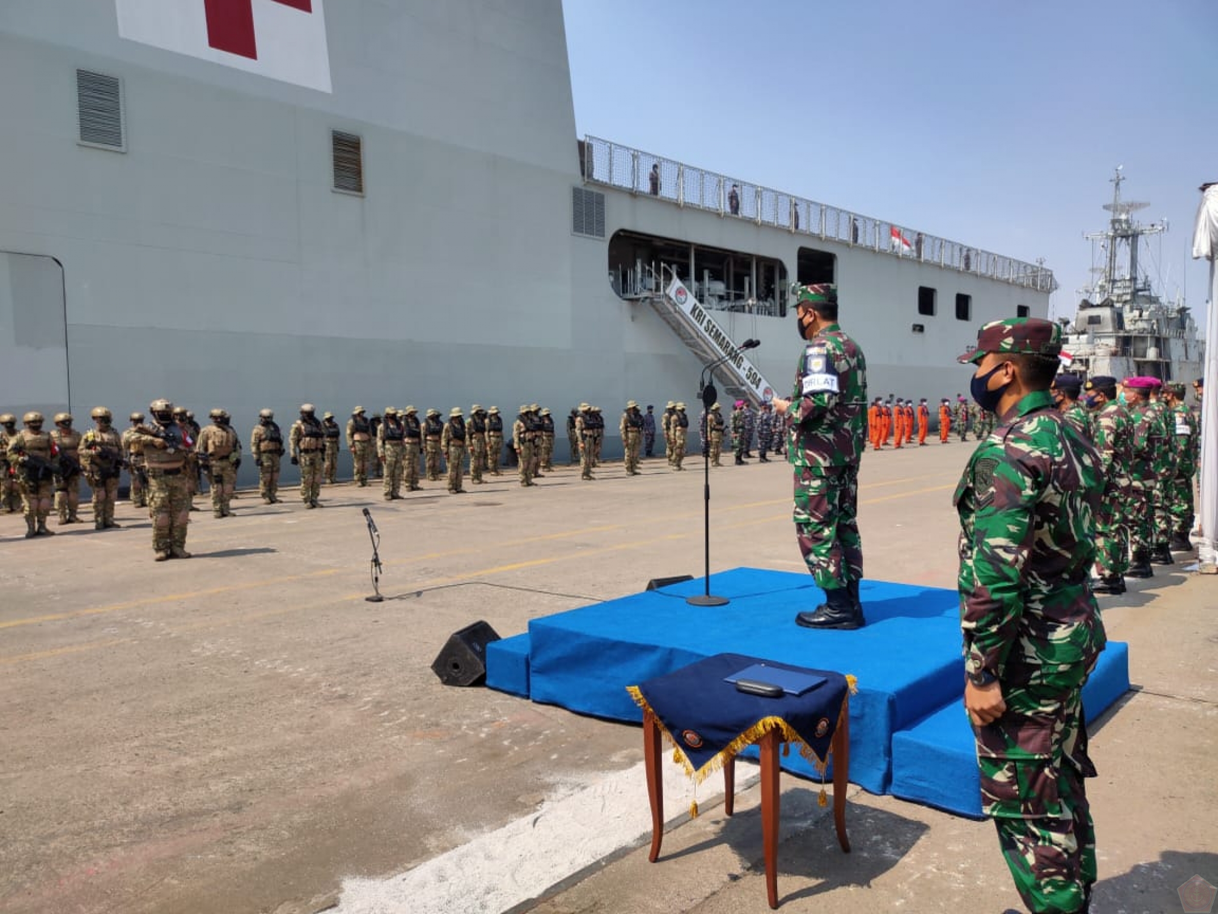 Serpas Dan Embarkasi Kompi Ratsus Yonif 6 Brigif 1 Mar Ke Daerah ...
