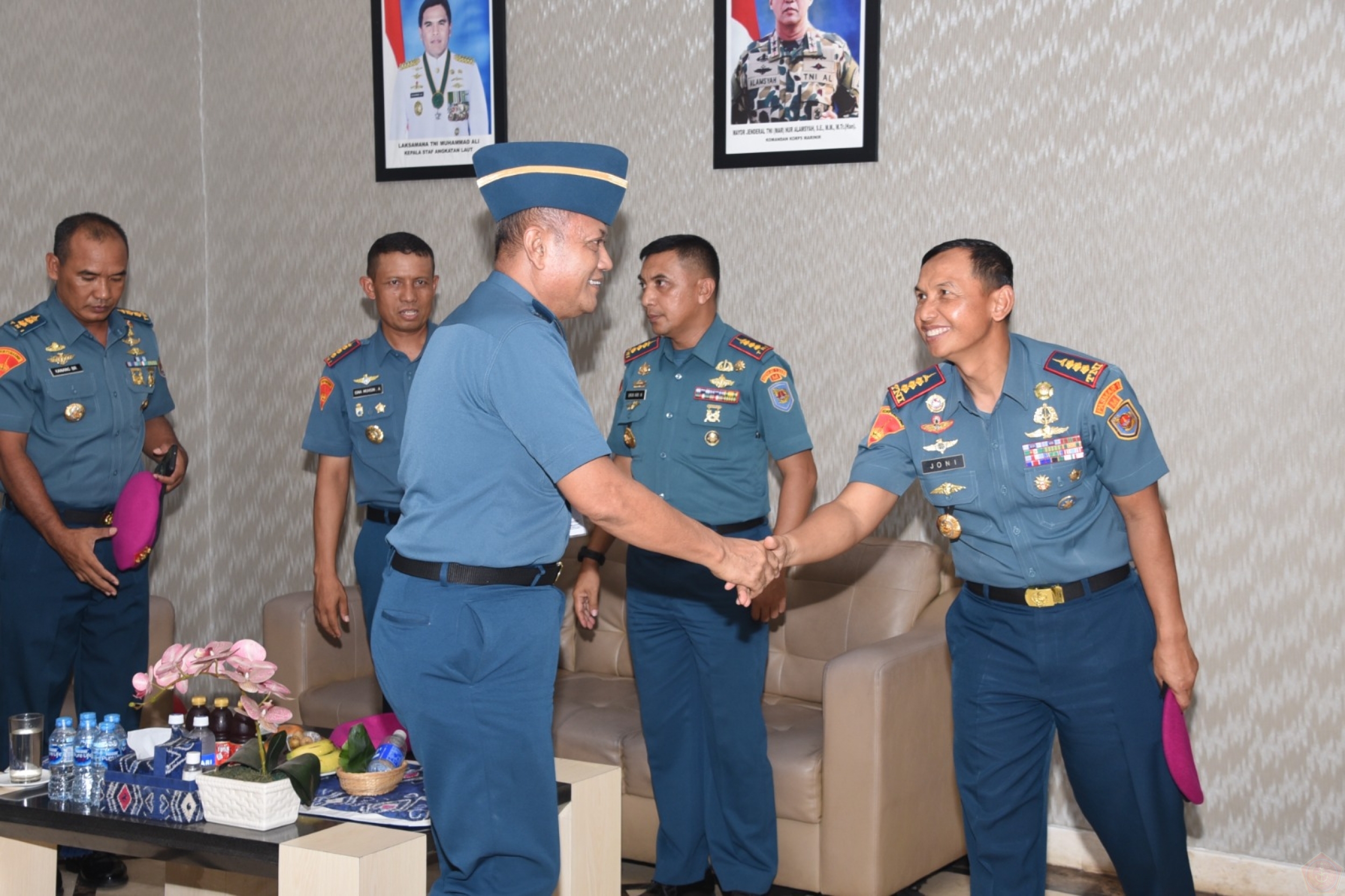 Danpasmar 1 Terima Kunjungan Kerja Kadiskesal | Website Tentara ...