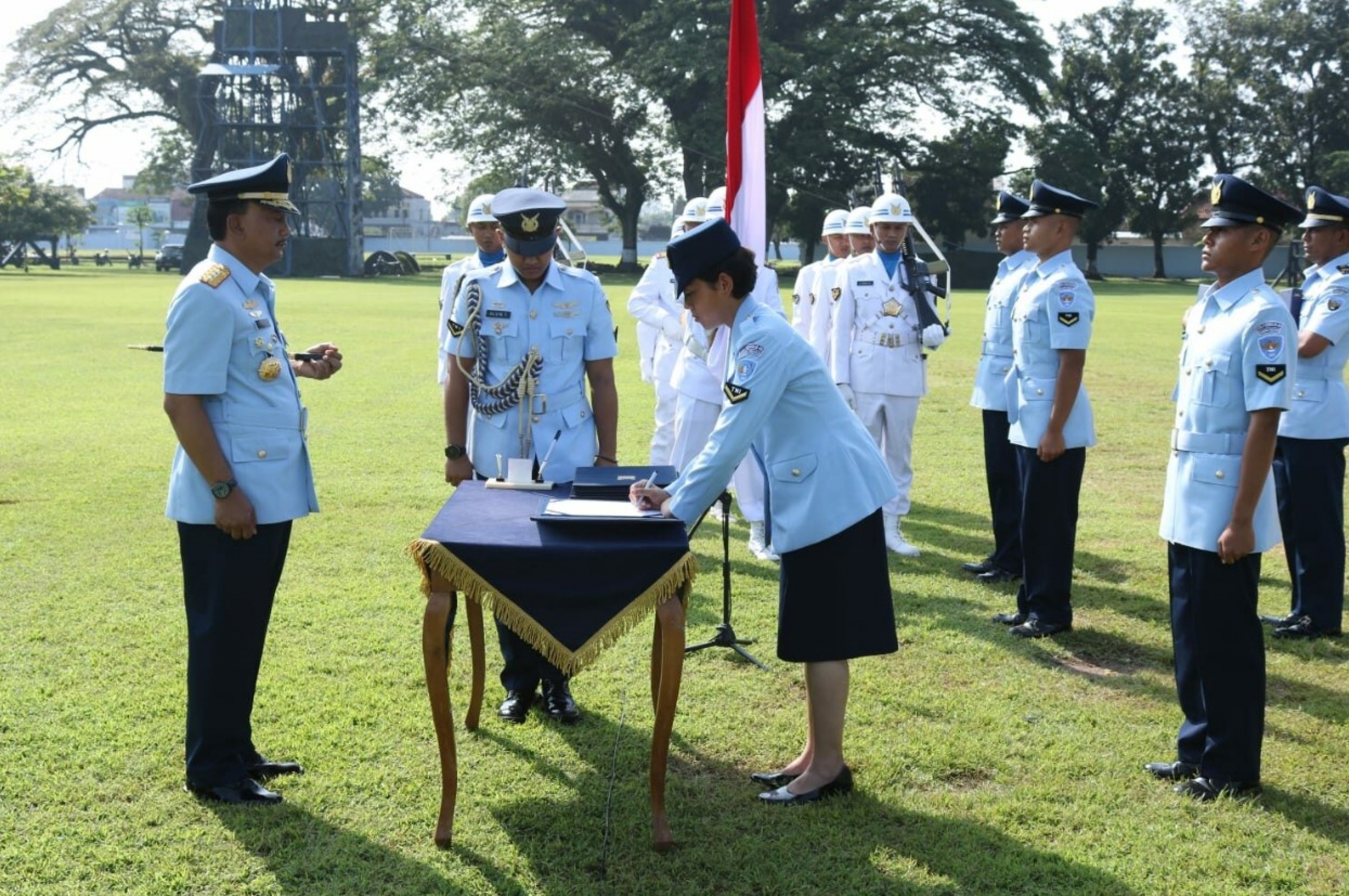 518 Prajurit Bintara Baru Perkuat TNI AU | Website Tentara Nasional ...
