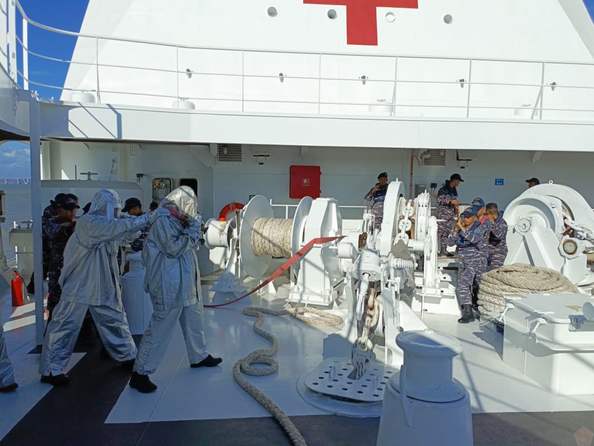 Kolat Koarmada III Gelar Uji Terampil L-1/L-2 Di KRI dr. Wahidin ...