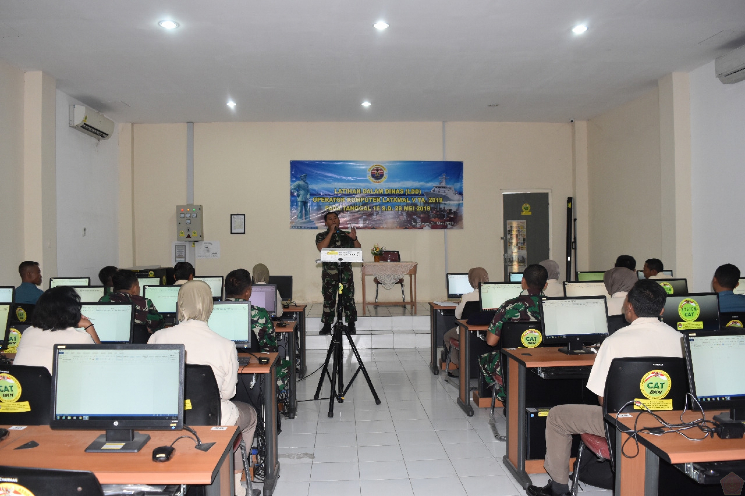 Pembukaan Latihan Dalam Dinas (LDD) Operator Komputer Tahun Anggaran ...