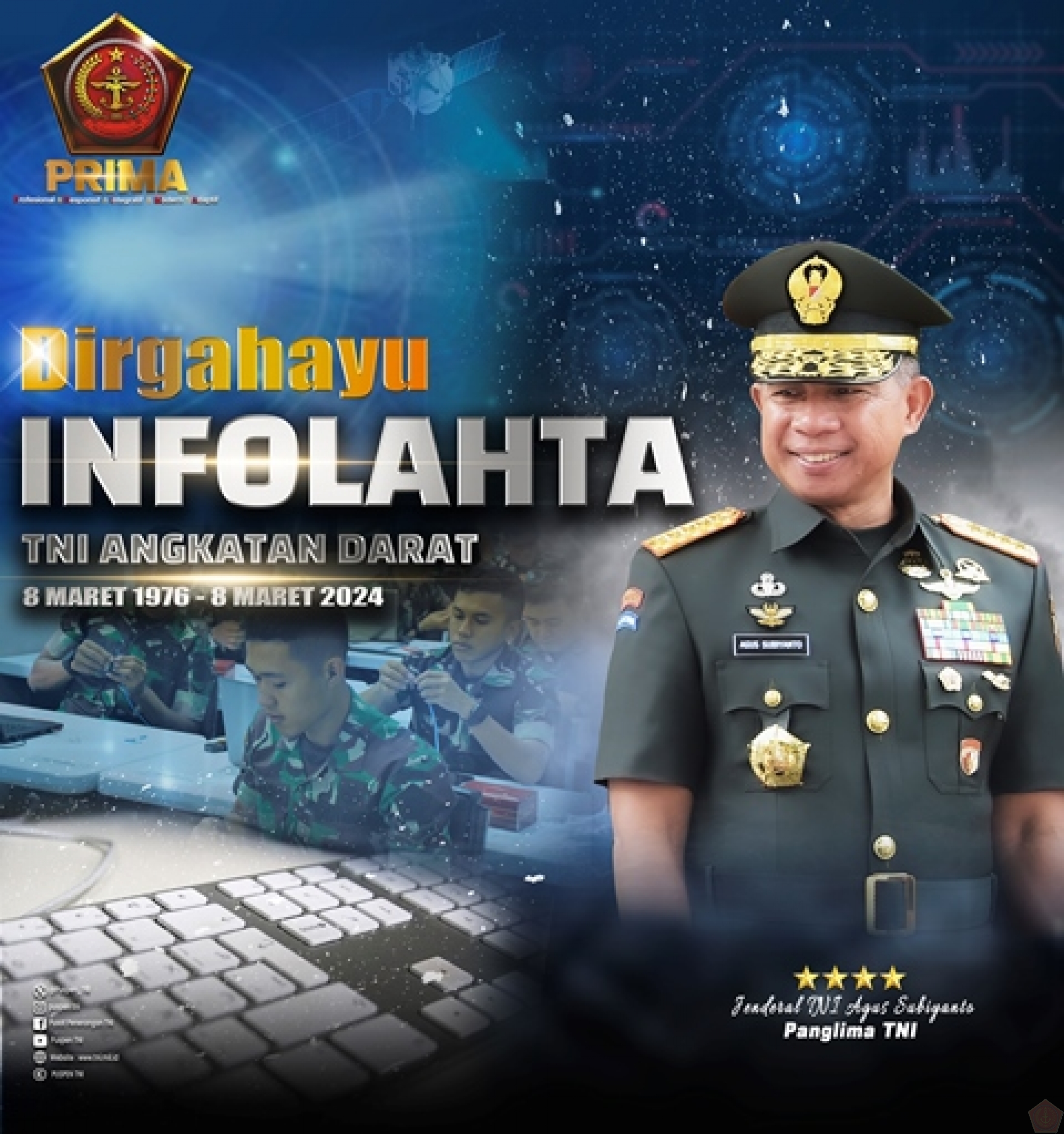 Dirgahayu Infolahta TNI AD | Website Tentara Nasional Indonesia