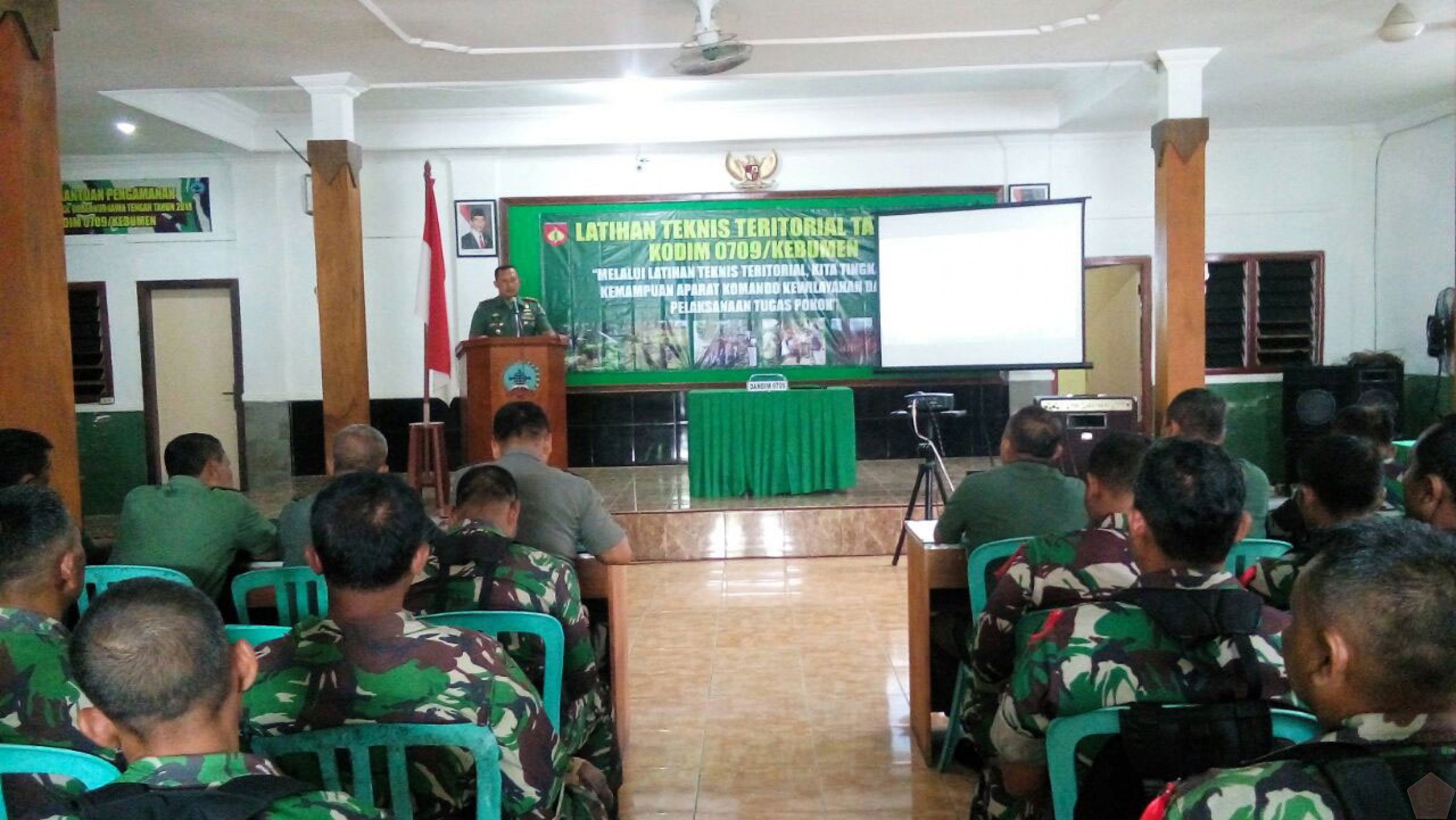 Dandim 0709/Kebumen Membuka Kegiatan Latihan Teknis Teritorial ...