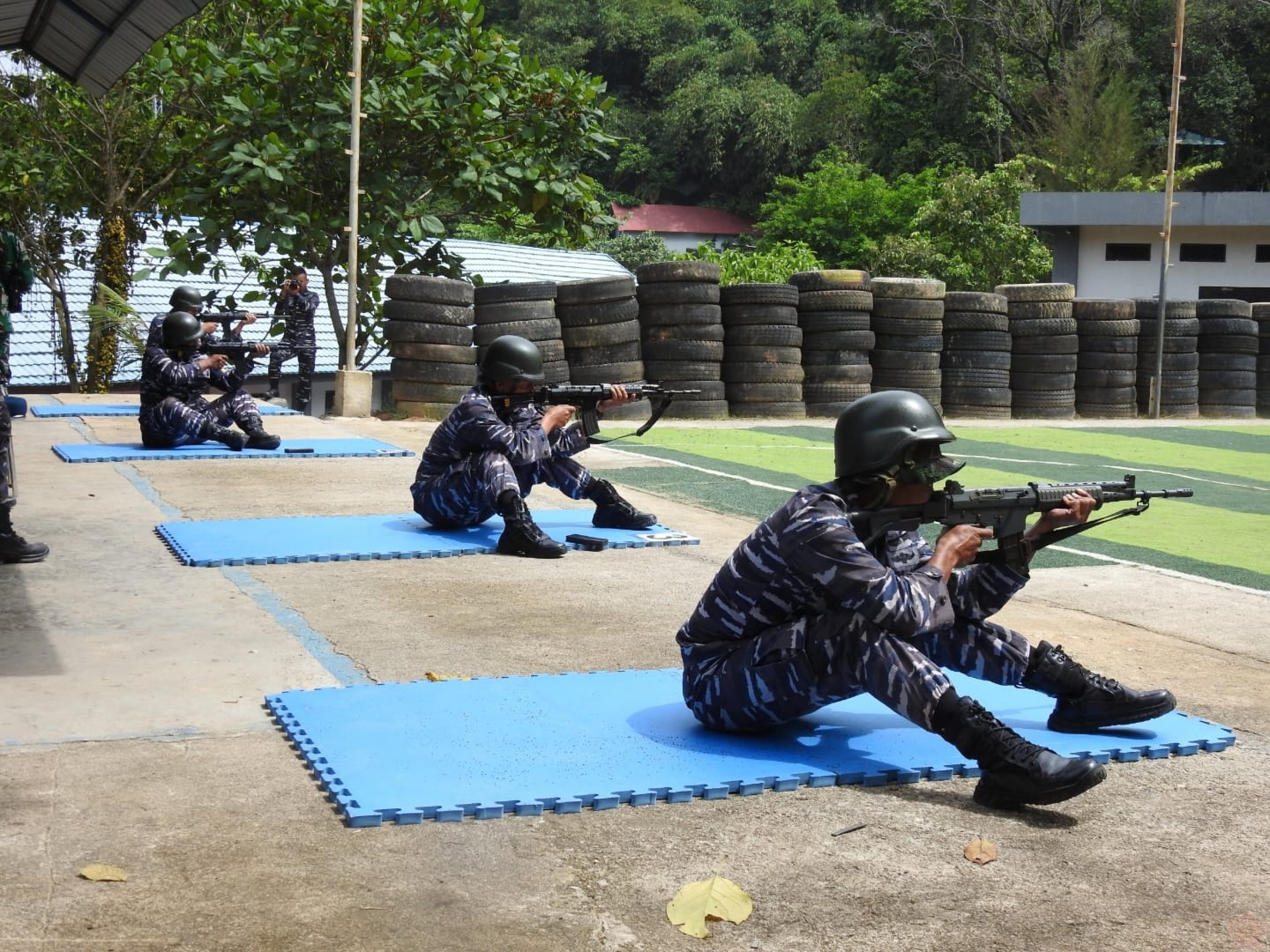Yonmarhanlan ll Juarai Lomba Menembak Dalam Rangka HUT Ke-78 Armada ...