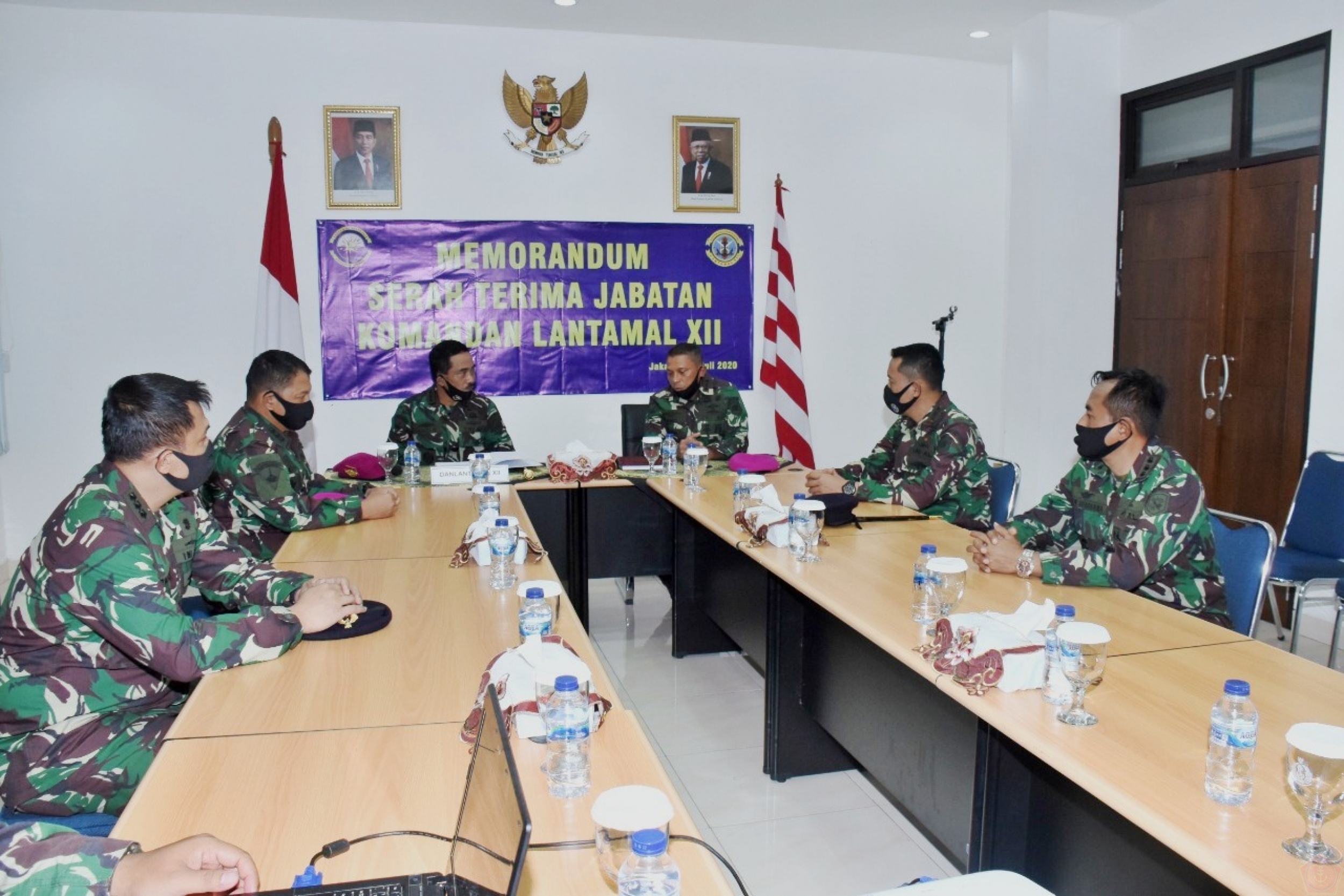 Memorandum Danlantamal XII Dari Laksma TNI Agus Hariadi Kepada Kolonel ...