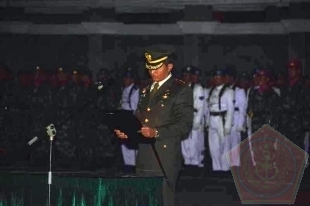 Komandan Korem 043/Garuda Hitam Pimpin Apel Kehormatan dan Renungan ...