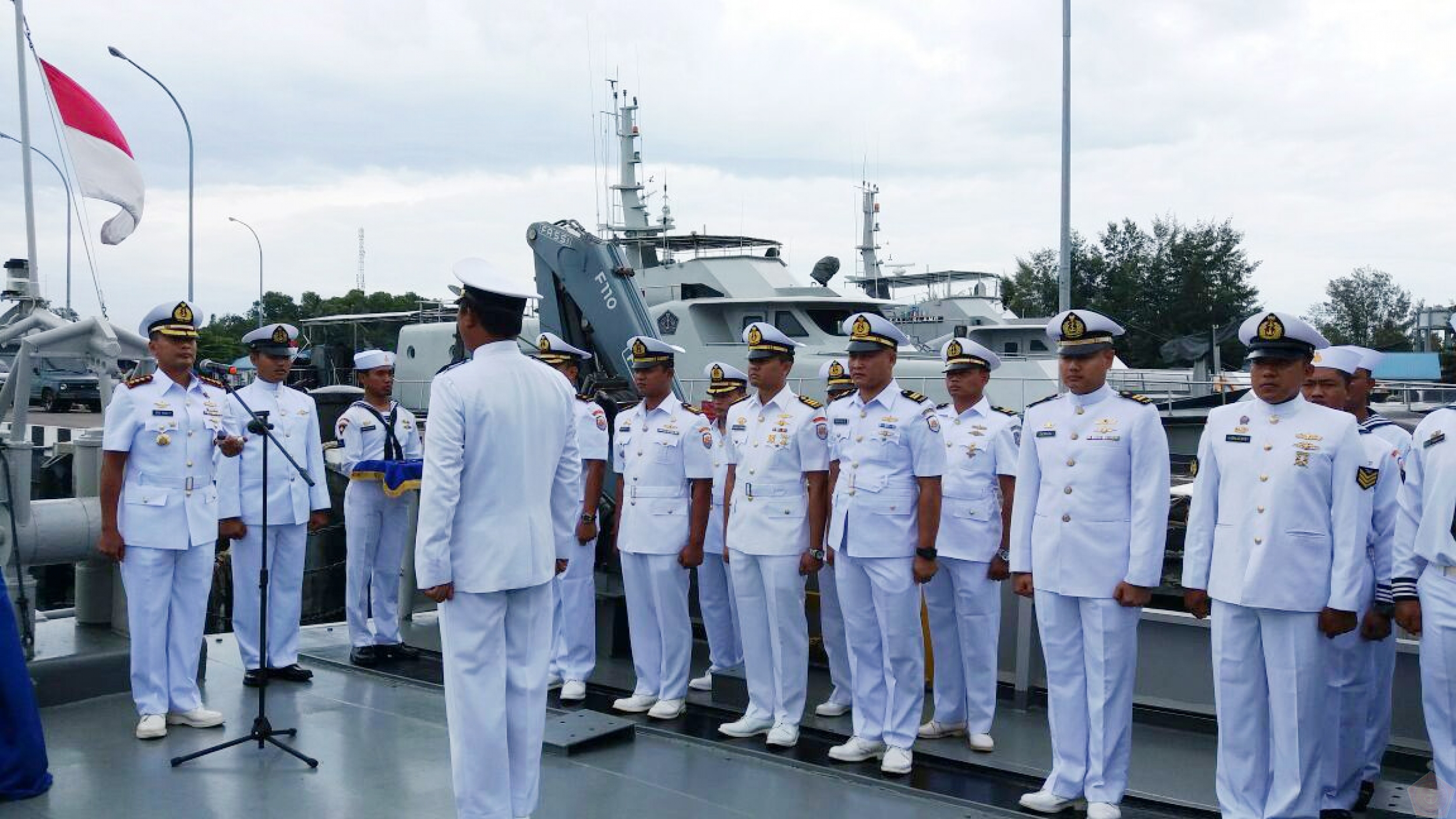 Dansatranarmabar Pimpin Sertijab Dan KRI Pulau Rusa-726 | Website ...