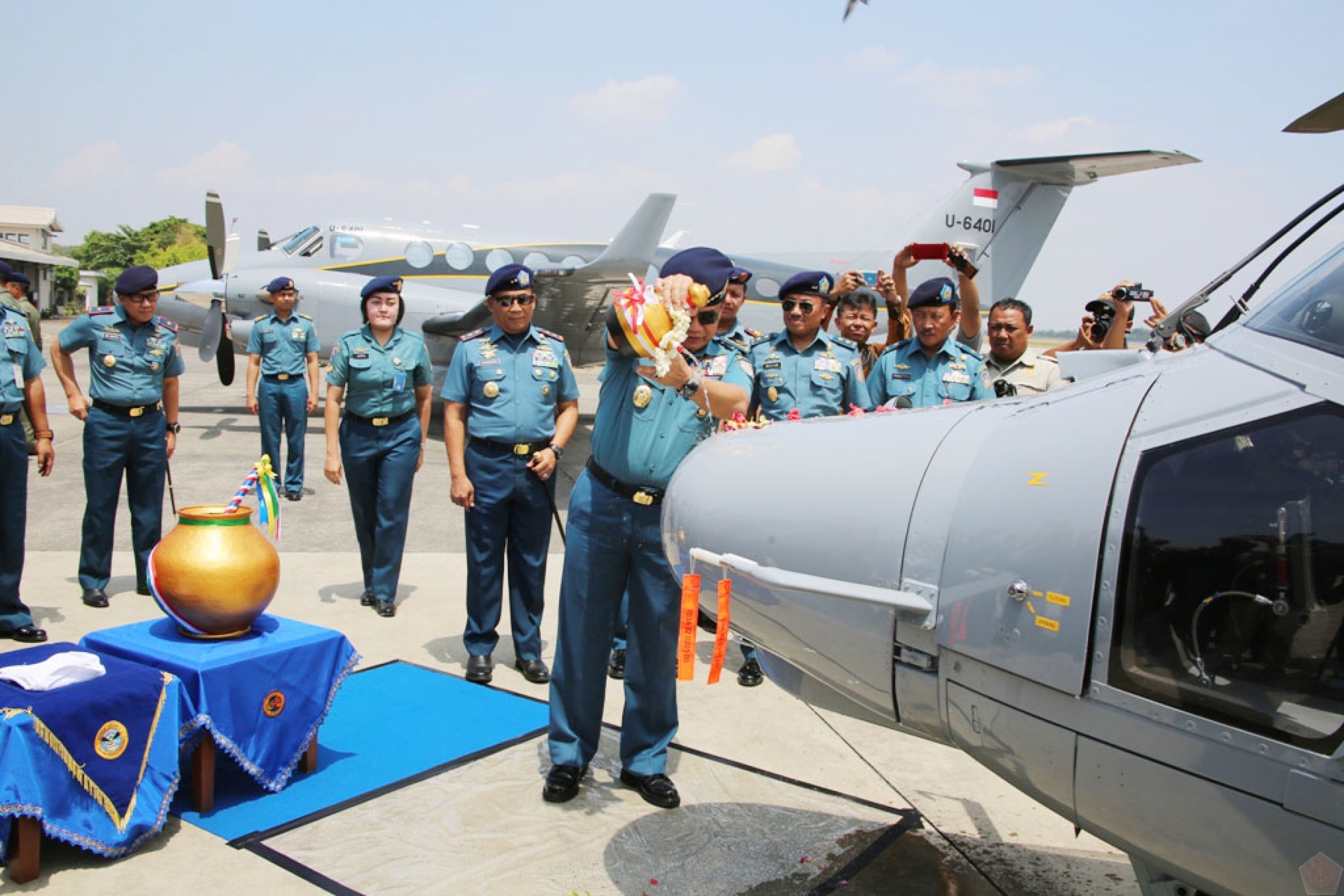 Pangarmatim Hadiri Peresmian Pesud King Air 350i | Website Tentara Nasional Indonesia