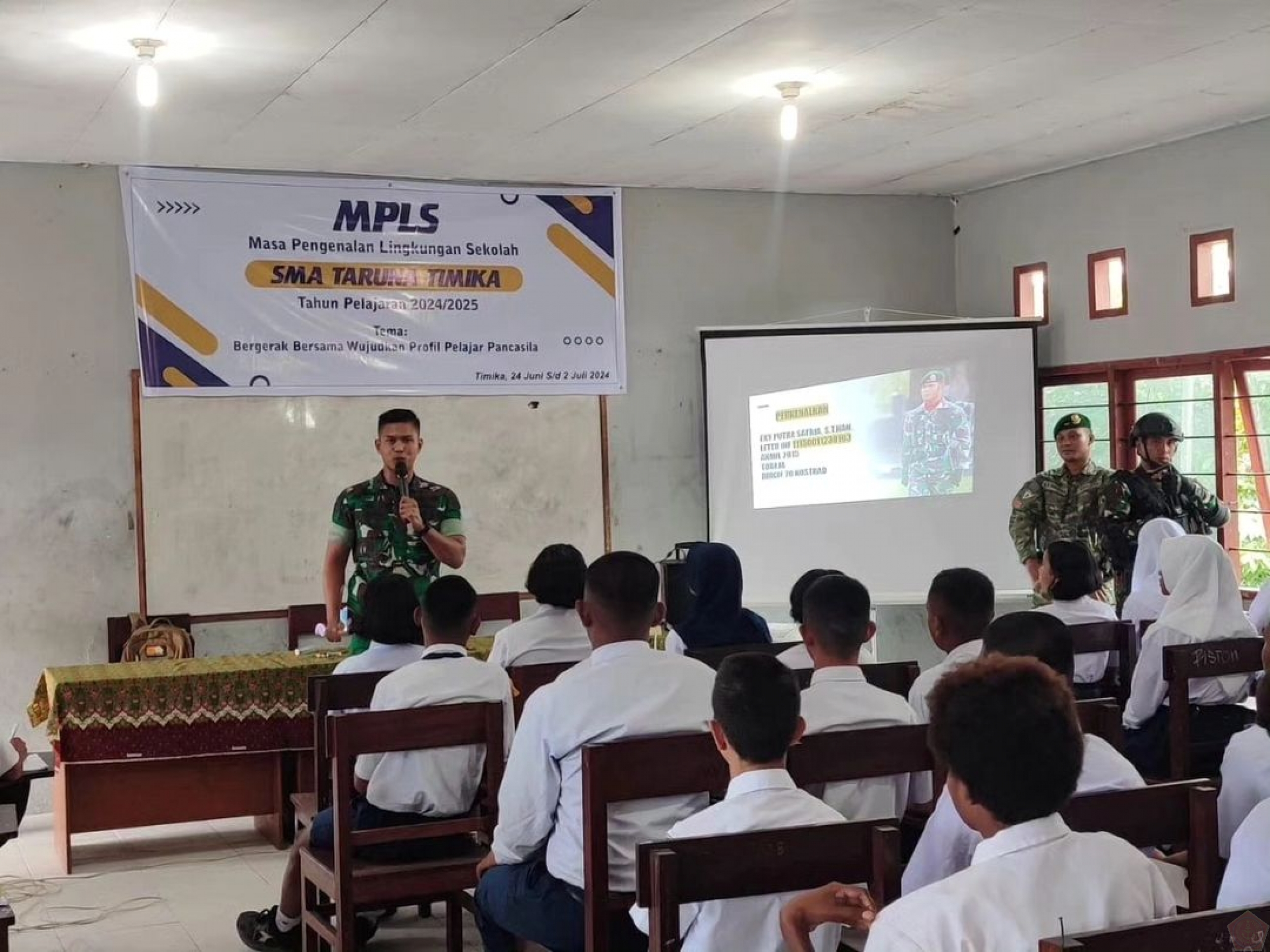 Brigif 20 Kostrad Berikan Pembekalan Wawasan Kebangsaan kepada Murid ...