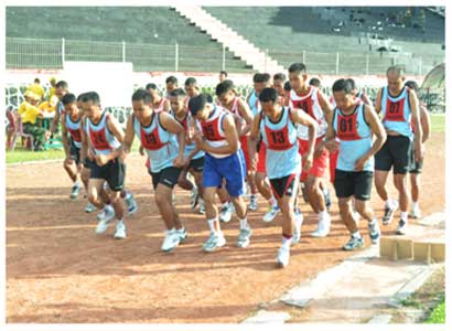 Tes Samapta Dan Renang Militer Sebagai Syarat UKP | Website Tentara ...