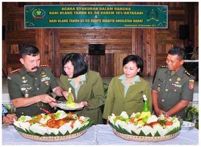 Peringatan HUT Ke-50 Korem 101/Antasari Dan HUT Ke-50 Kowad | Website ...