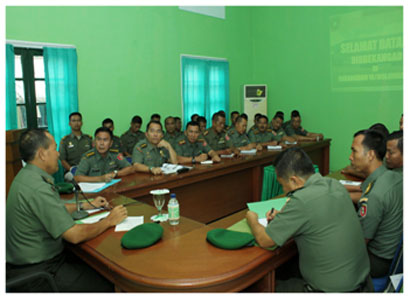Kunjungan Dirbekangad Ke Bekangdam VI/Mulawarman | Website Tentara ...