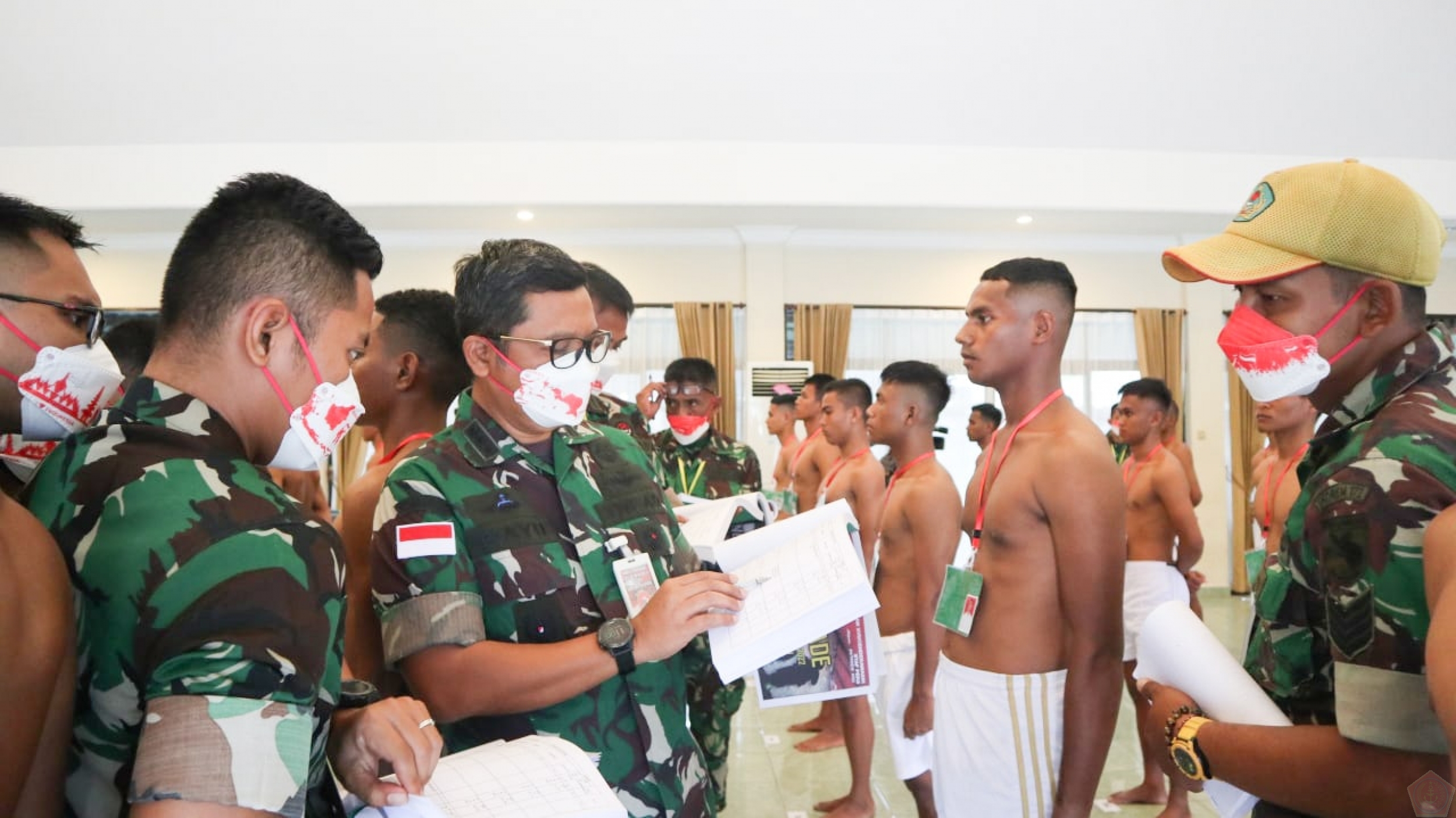799 Pendaftar Cata PK TNI AD Gel II TA. 2022 Mengikuti Sidang Parade ...