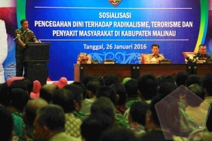 Sosialisasi Faham Radikalisme dan Terorisme | Website Tentara Nasional Indonesia