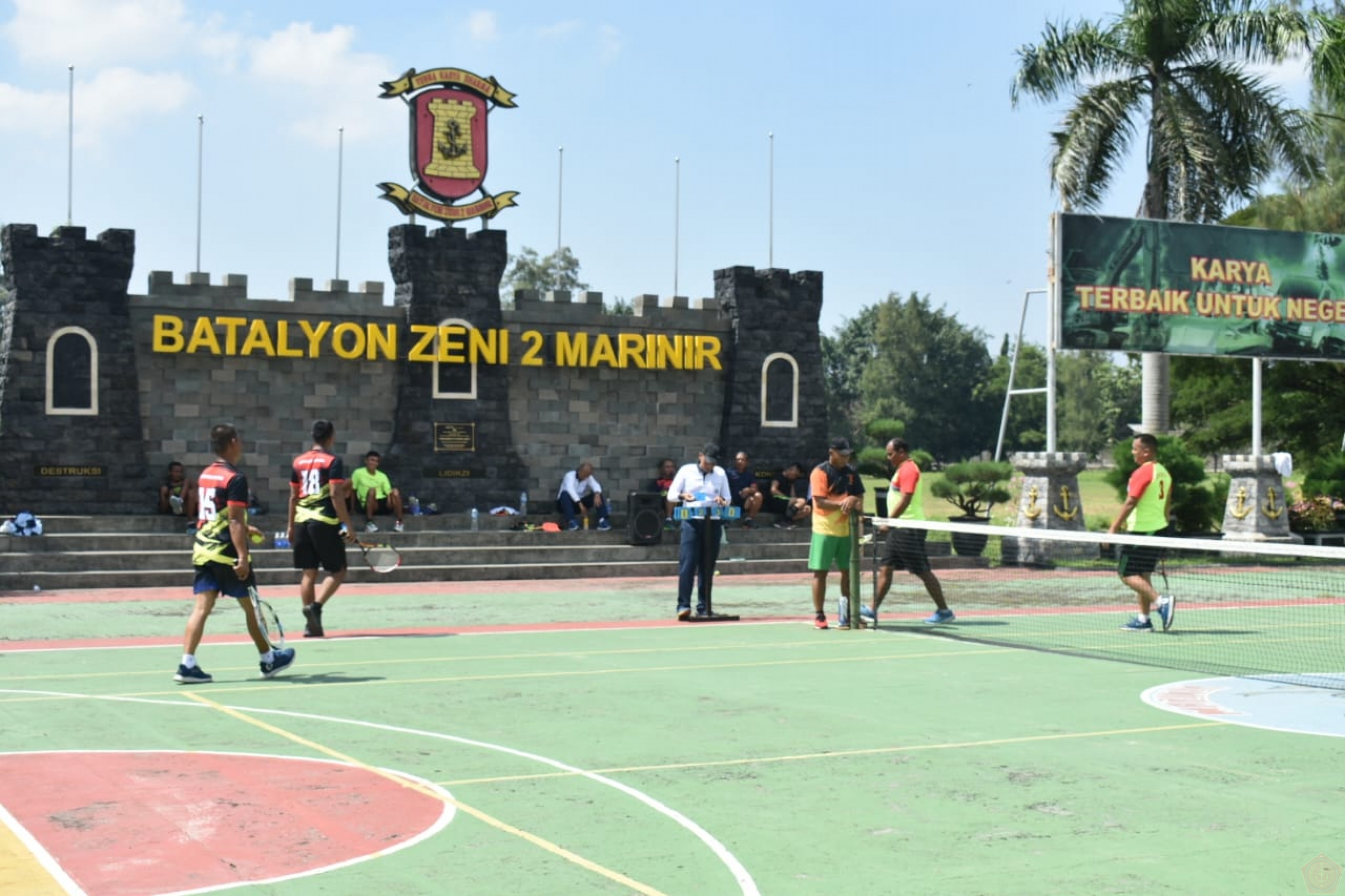 Lomba Antar Kompi Batalyon Zeni 2 Marinir Dalam Rangka Memeriahkan HUT ...