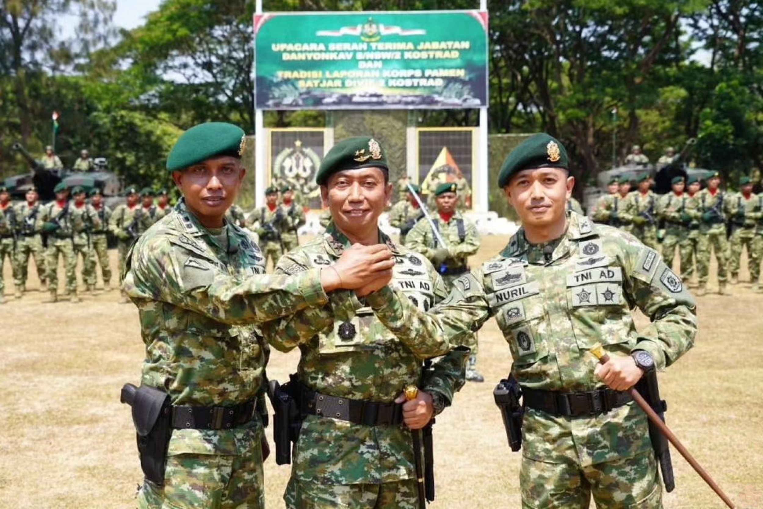 Pangdivif 2 Kostrad Pimpin Upacara Serah Terima Jabatan Danyonkav 8 ...