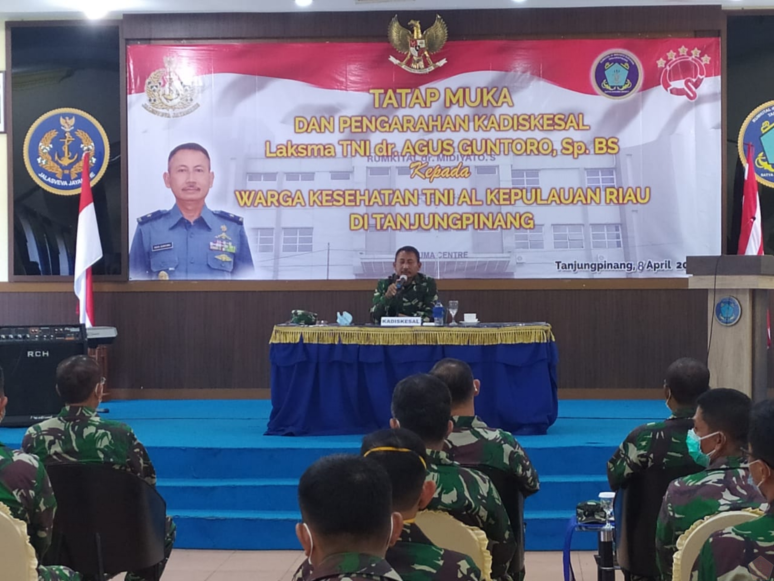 Kadiskesal Laksanakan Tatap Muka dan Pengarahan Kepada Warga Kesehatan ...