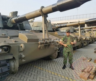 Meriam 155 Mm Kh-179 Produk Korea Selatan Meperkuat Jajaran Armed TNI ...