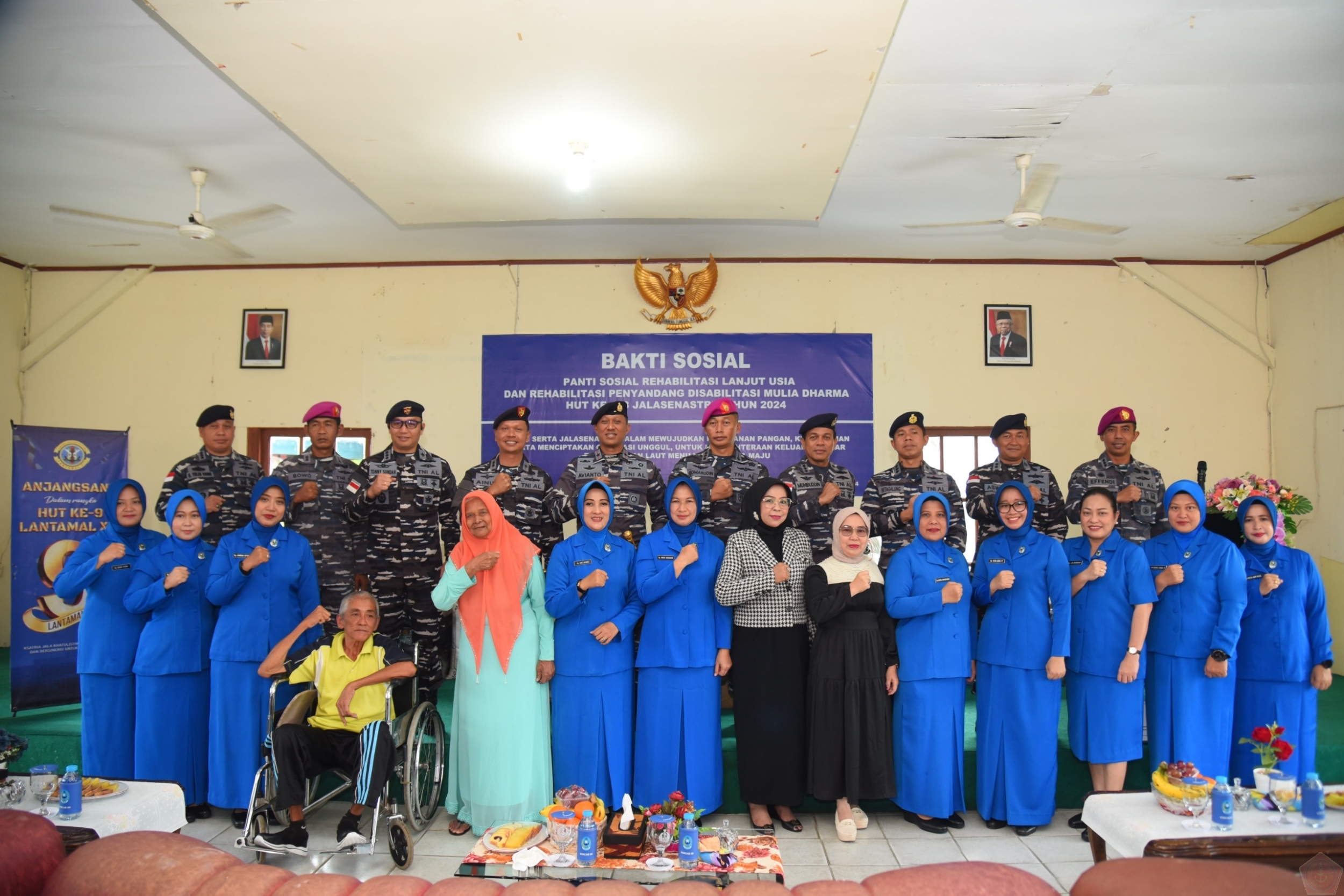 Danlantamal XII dan Ketua Korcab XII DJA 1 Kunjungi Panti Sosial Mulia ... Danlantamal XII dan Ketua Korcab XII DJA 1 Kunjungi Panti Sosial Mulia ...