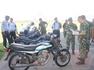 Apel Kendaraan di Lanud Ranai | Website Tentara Nasional Indonesia