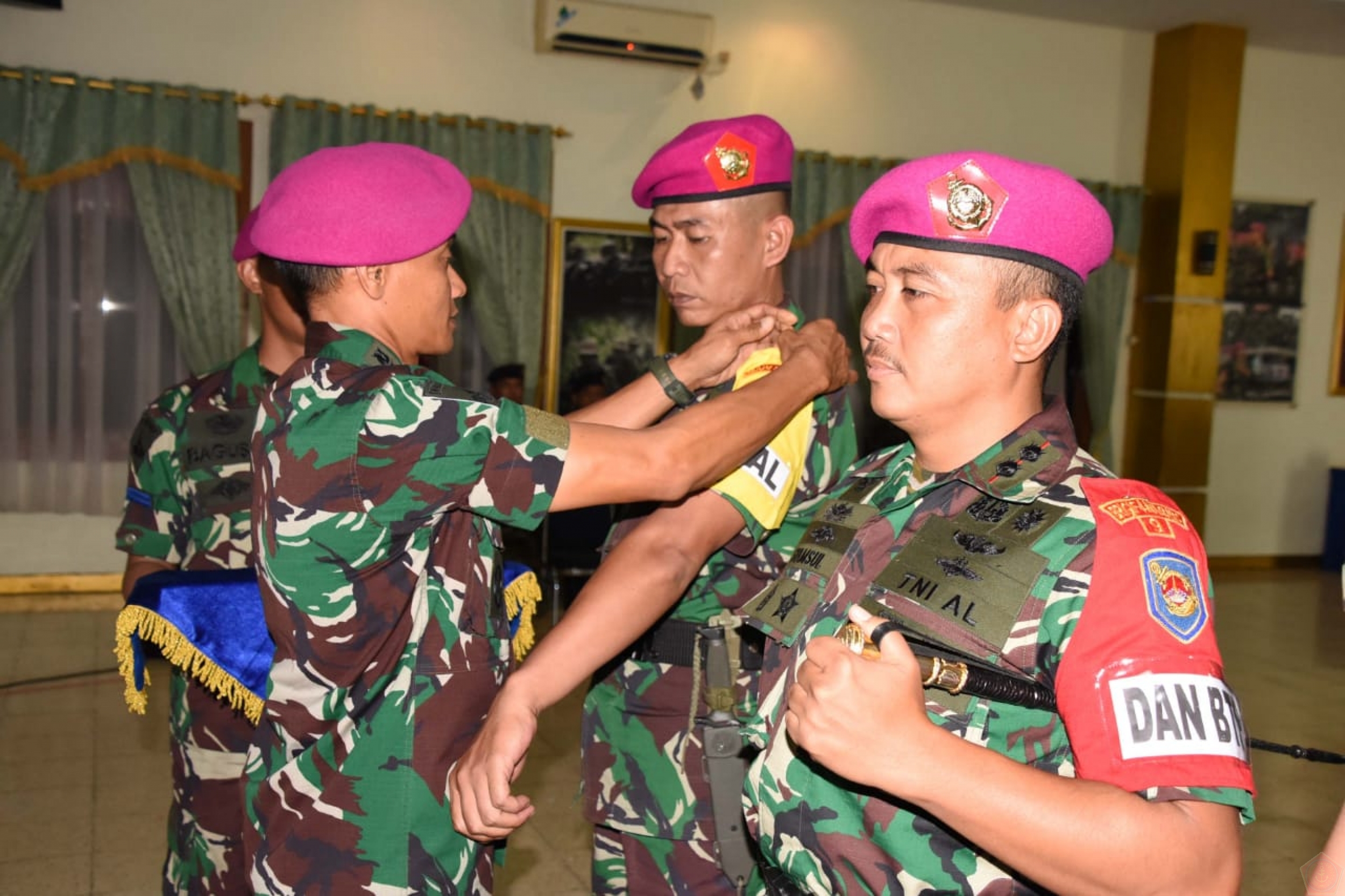 Danpasmar 1 Lepas Tanda Peserta Gladi Posko I Cakra Yudha | Website ...