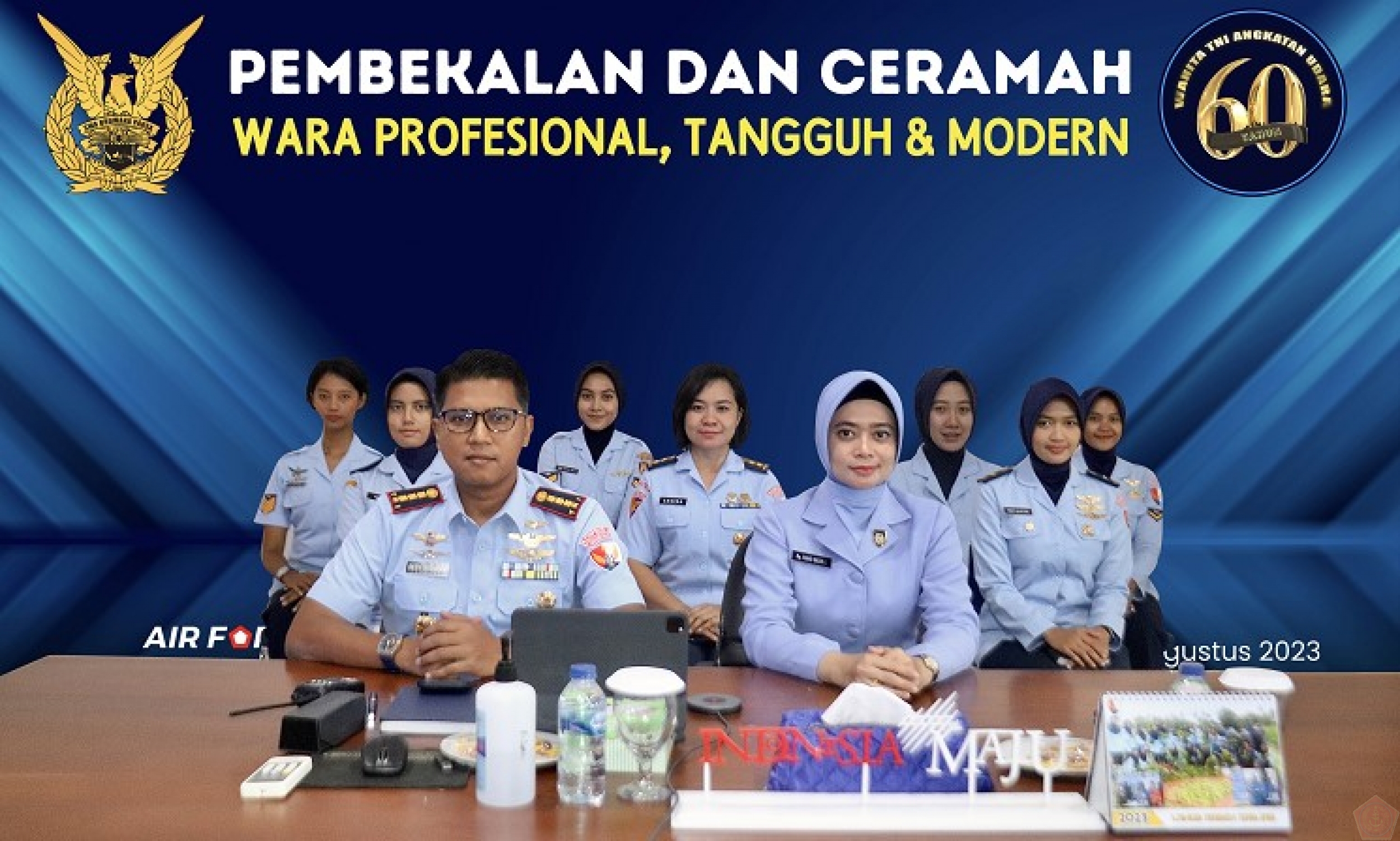 Komandan Lanud Dan Ketua PIA Lanud RSA Natuna Ikuti Pembekalan Ke-60 ... Komandan Lanud Dan Ketua PIA Lanud RSA Natuna Ikuti Pembekalan Ke-60 ...