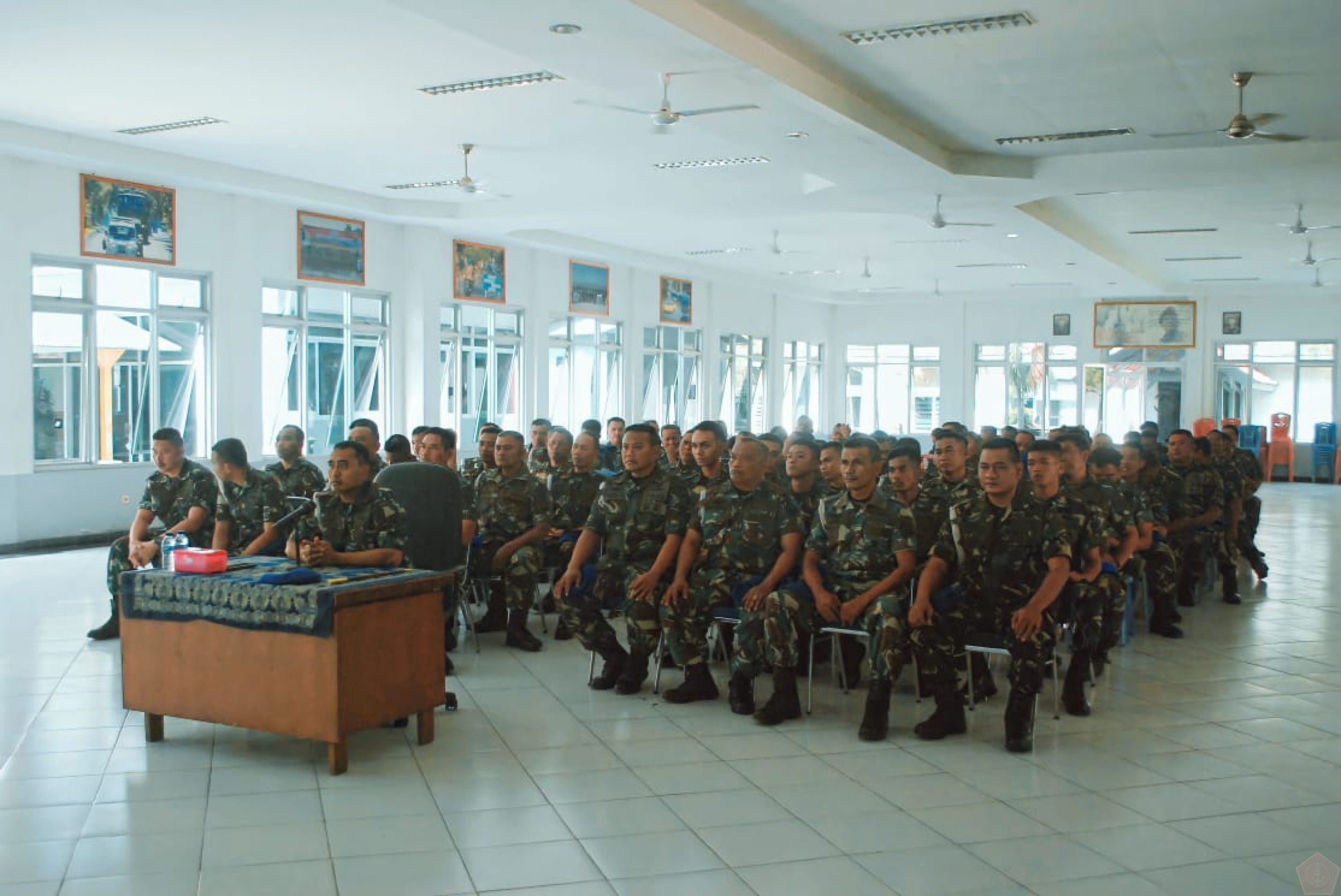 Prajurit Yon POM 2 Marinir Mengikuti Pembekalan Danpuspomal Melalui ...