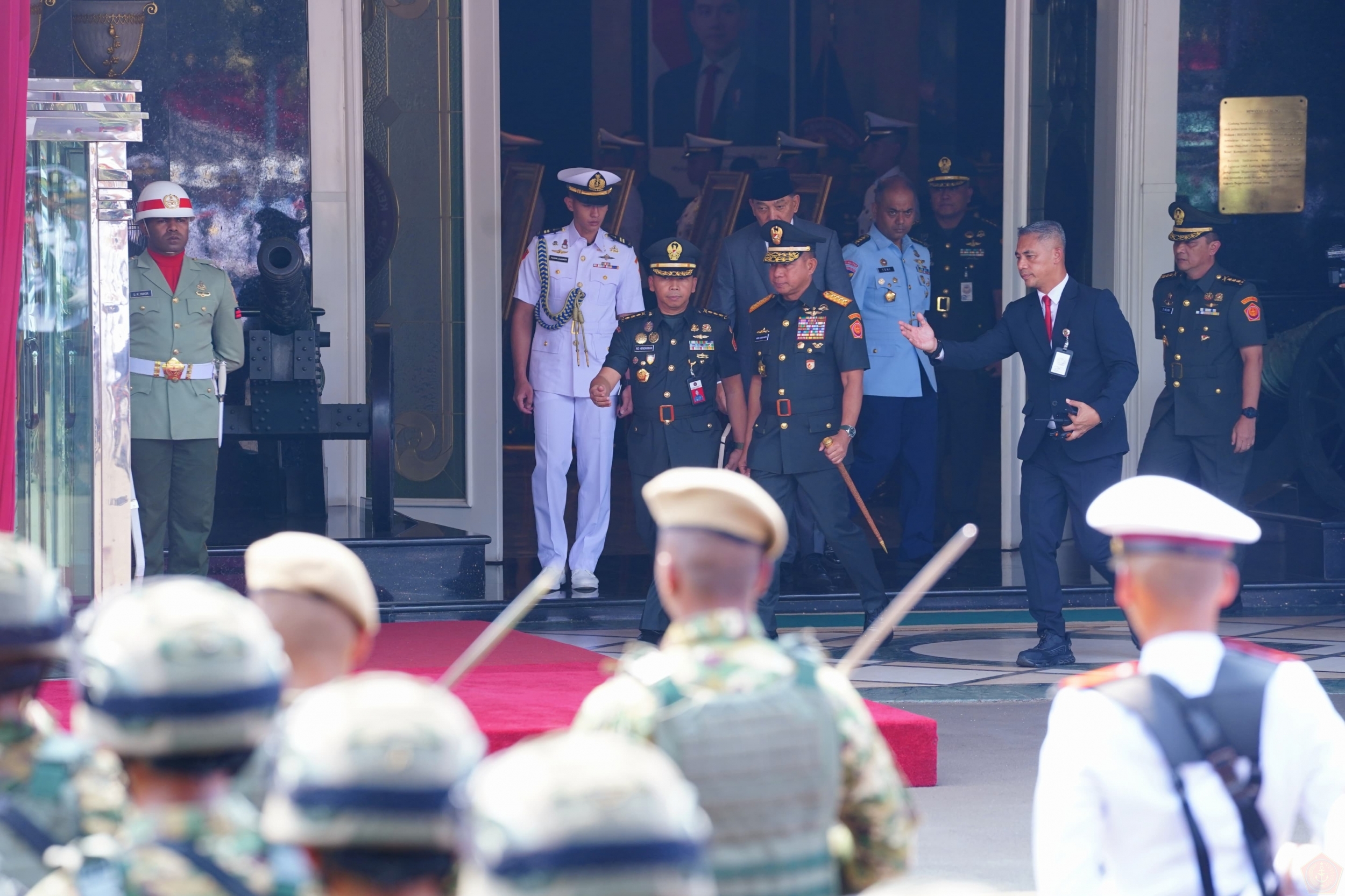 Panglima TNI Hadiri Upacara Penyerahan Memorandum Menteri Pertahanan RI ...