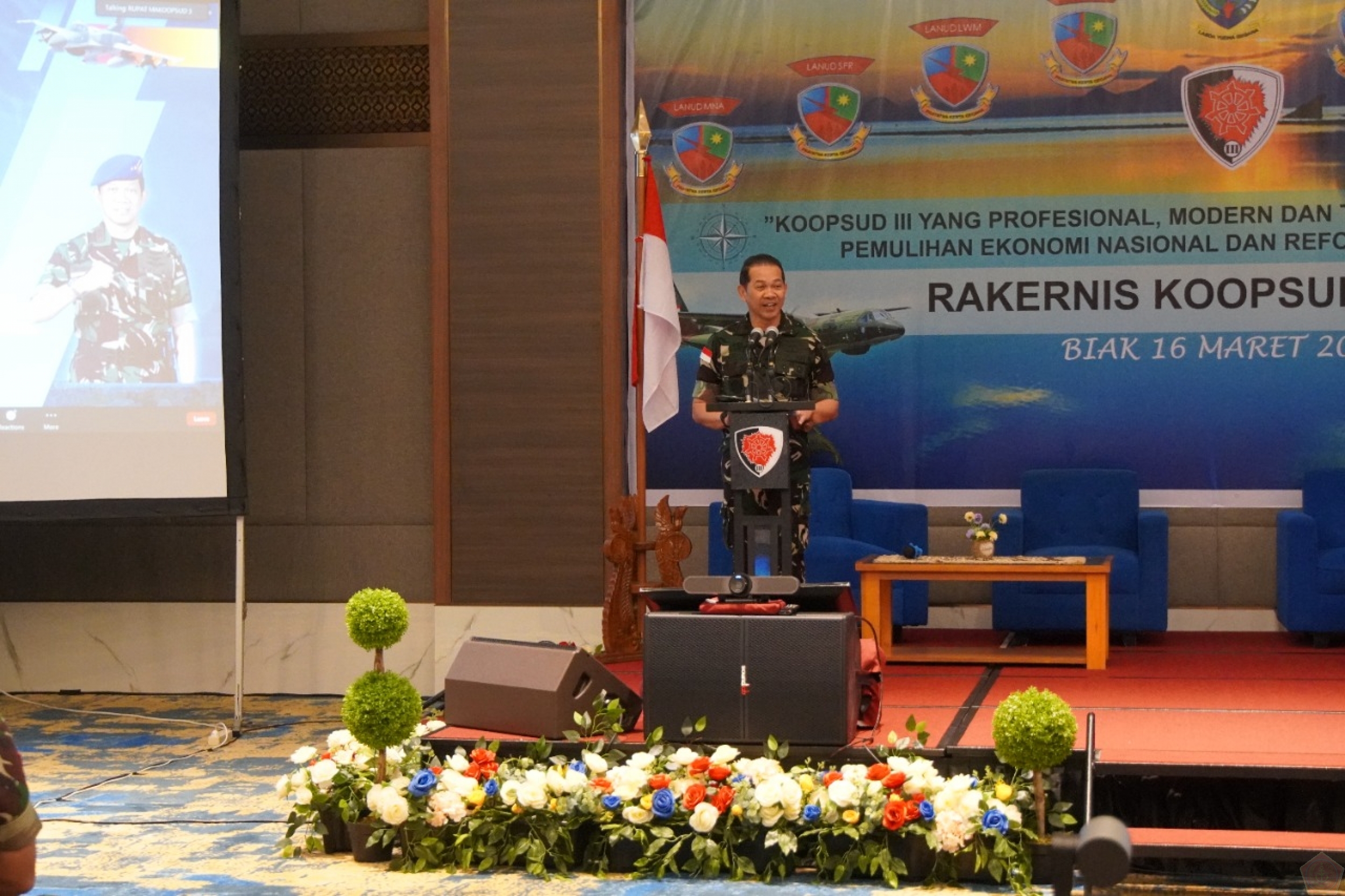 Pangkoopsud III Secara Resmi Membuka Rakernis Koopsud III T.A.2022 ...