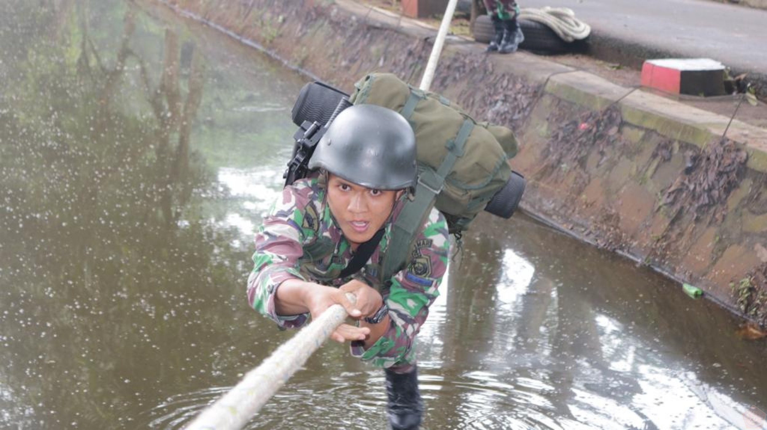 Asah Kemampuan Prajurit Candraca Yonif 4 Marinir Laksanakan Latihan ...