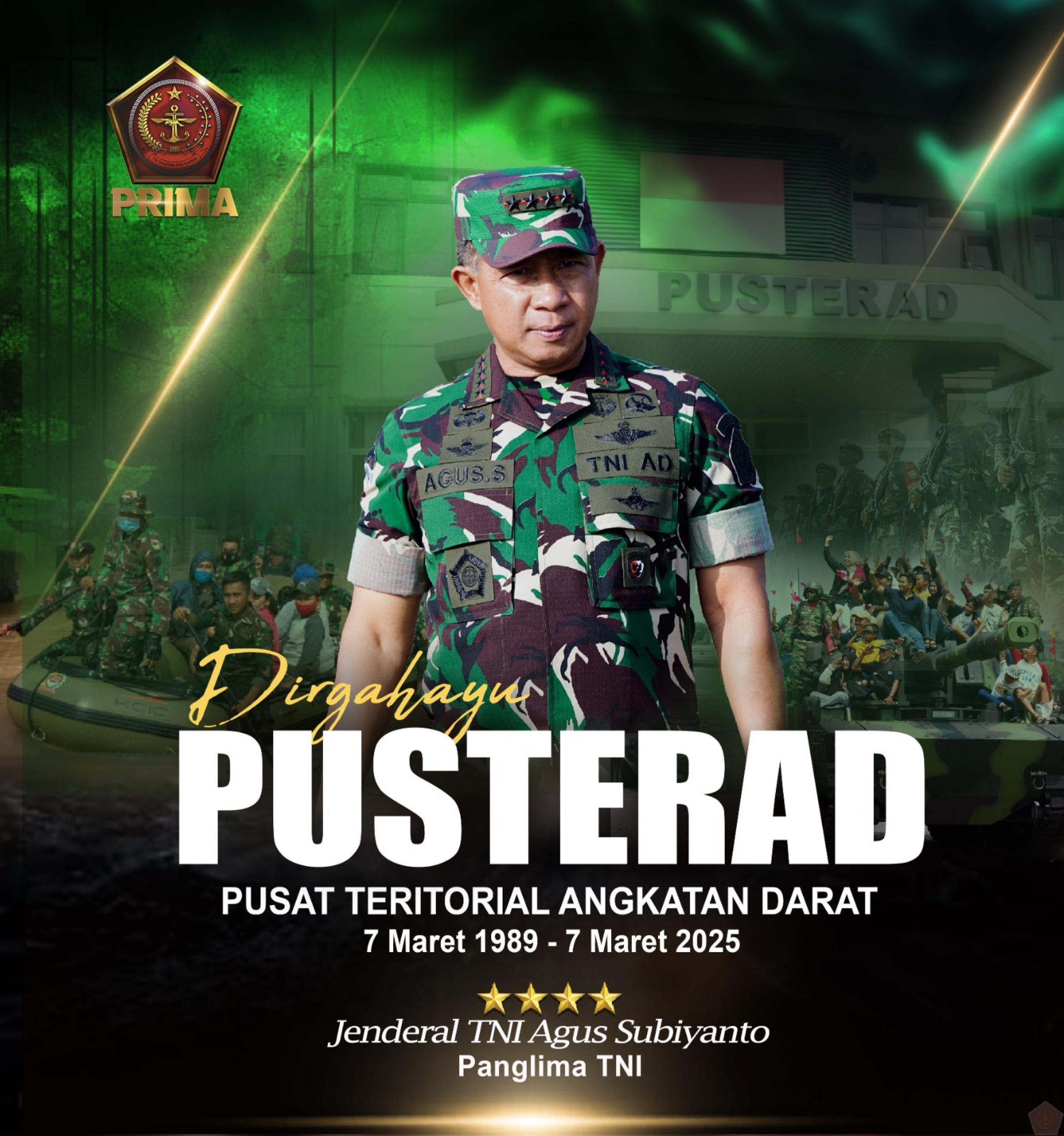 Dirgahayu Pusterad | Website Tentara Nasional Indonesia