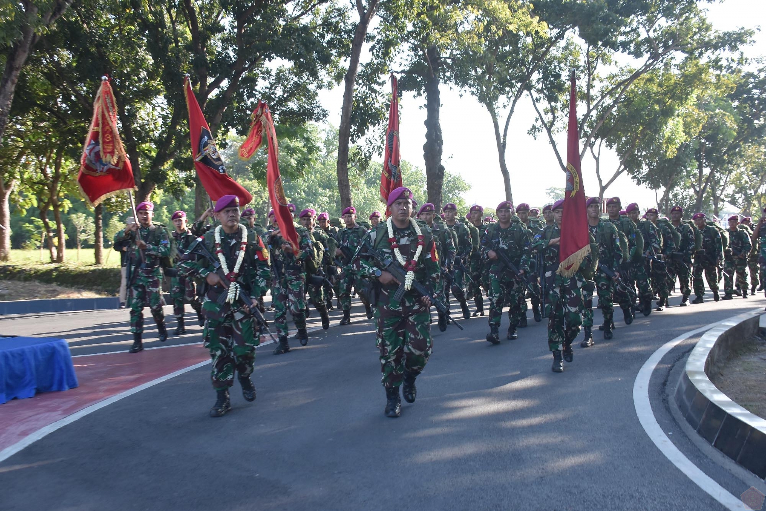 Prajurit Brigif 2 Marinir Kembali Dari Penugasan Pulau Batek Dan Pulau ...