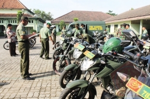 Pemeriksaan Kendaraan Roda Dua Maupun Roda Empat | Website Tentara Nasional Indonesia