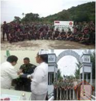 Pergantian Satgas Pam Pulau Terluar Yonif 134/Tuah Sakti | Website ...