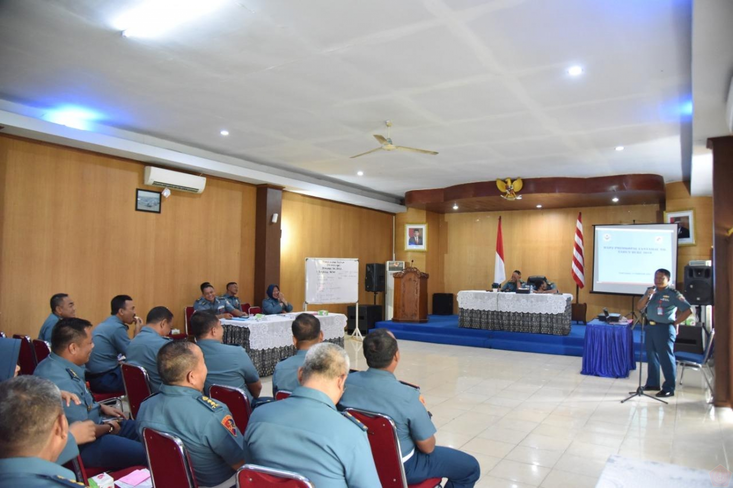 Laksamana Pertama TNI Agus Hariadi Pimpin Rapat Pertanggungjawaban ...