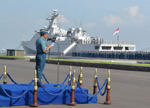Koarmatim Gelar Upacara Bendera | Website Tentara Nasional Indonesia