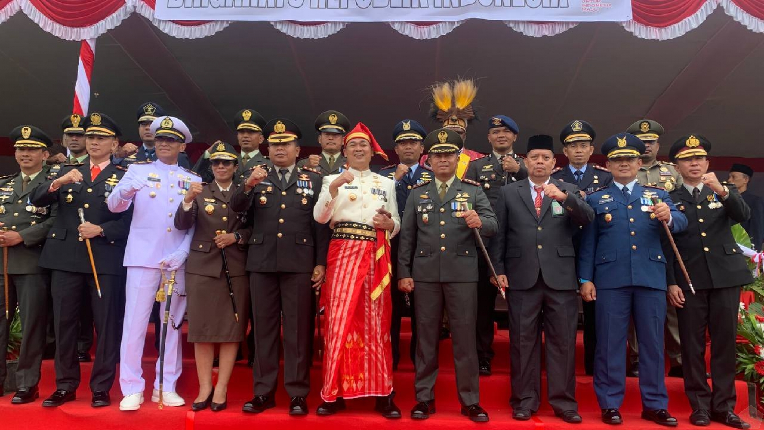 Dandim 1710/Mimika Hadiri Upacara Peringatan HUT RI Ke-78 | Website ...