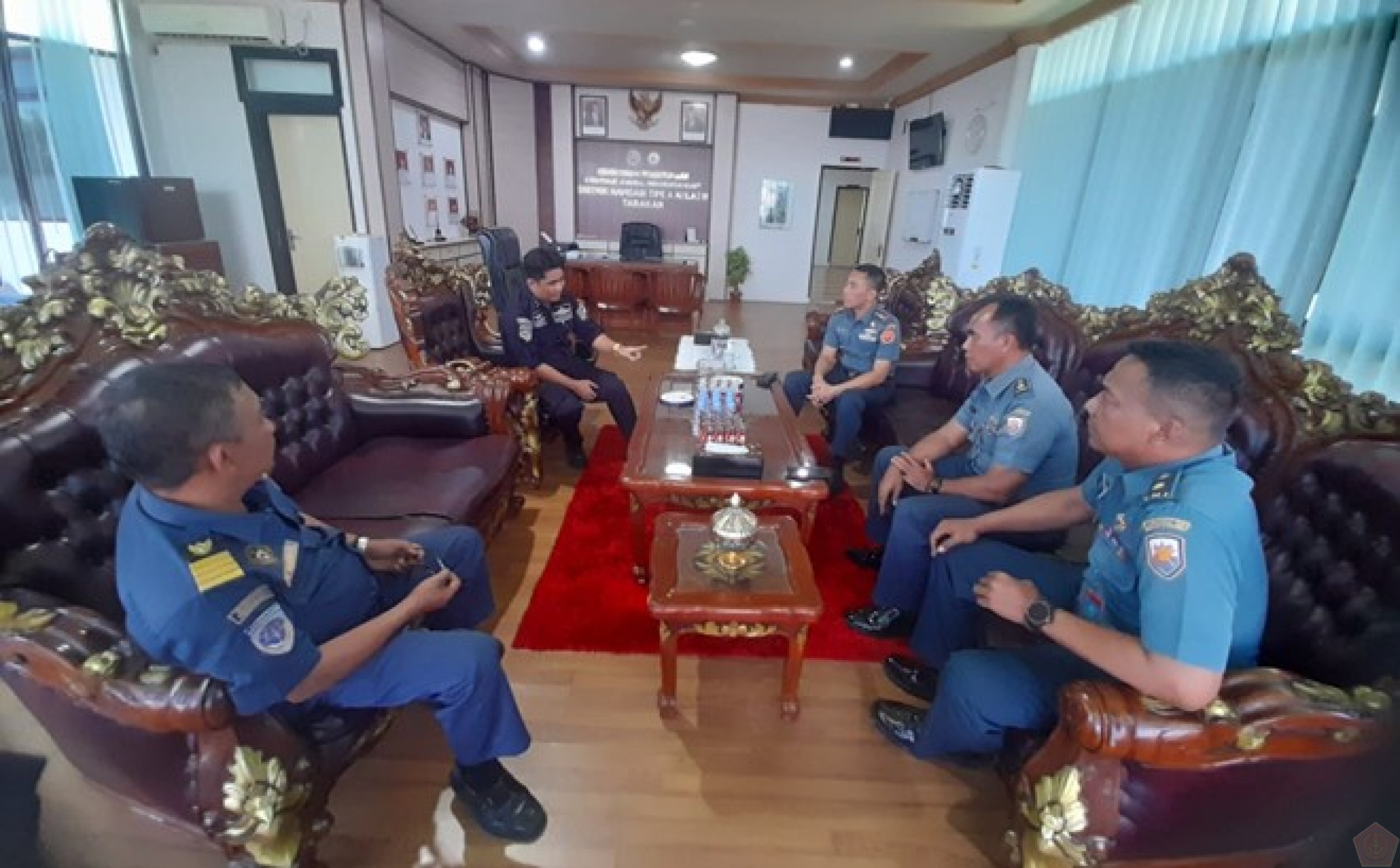 Kasubbid Puldata Luar Negeri Bidang Puldata Pusinfomar Melaksanakan Kunjungan Kerja Ke VTS ...