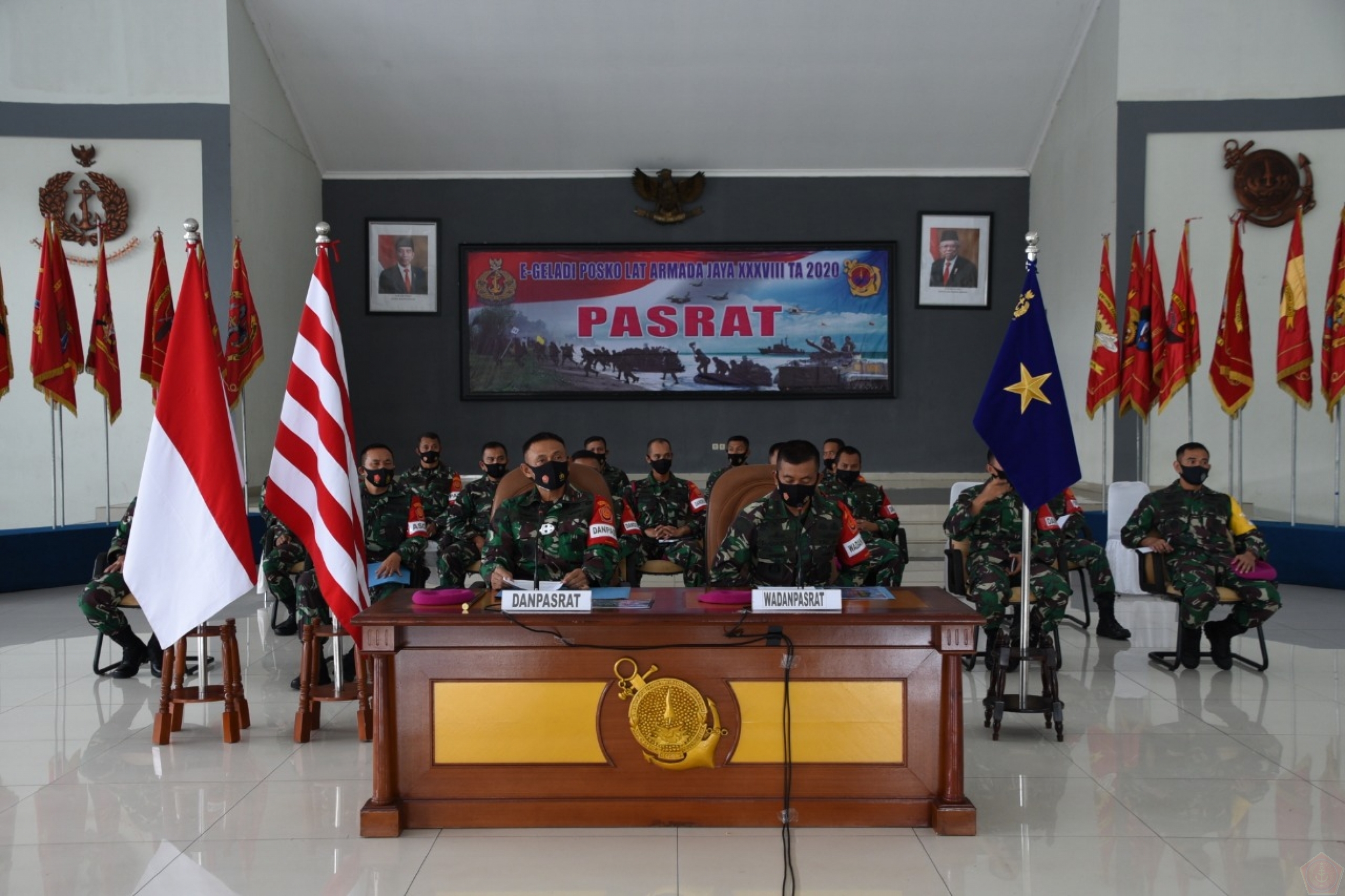 Puncak E-Gladi Posko Armada Jaya XXXVIII Pasrat Laksanakan Tugas dengan ...