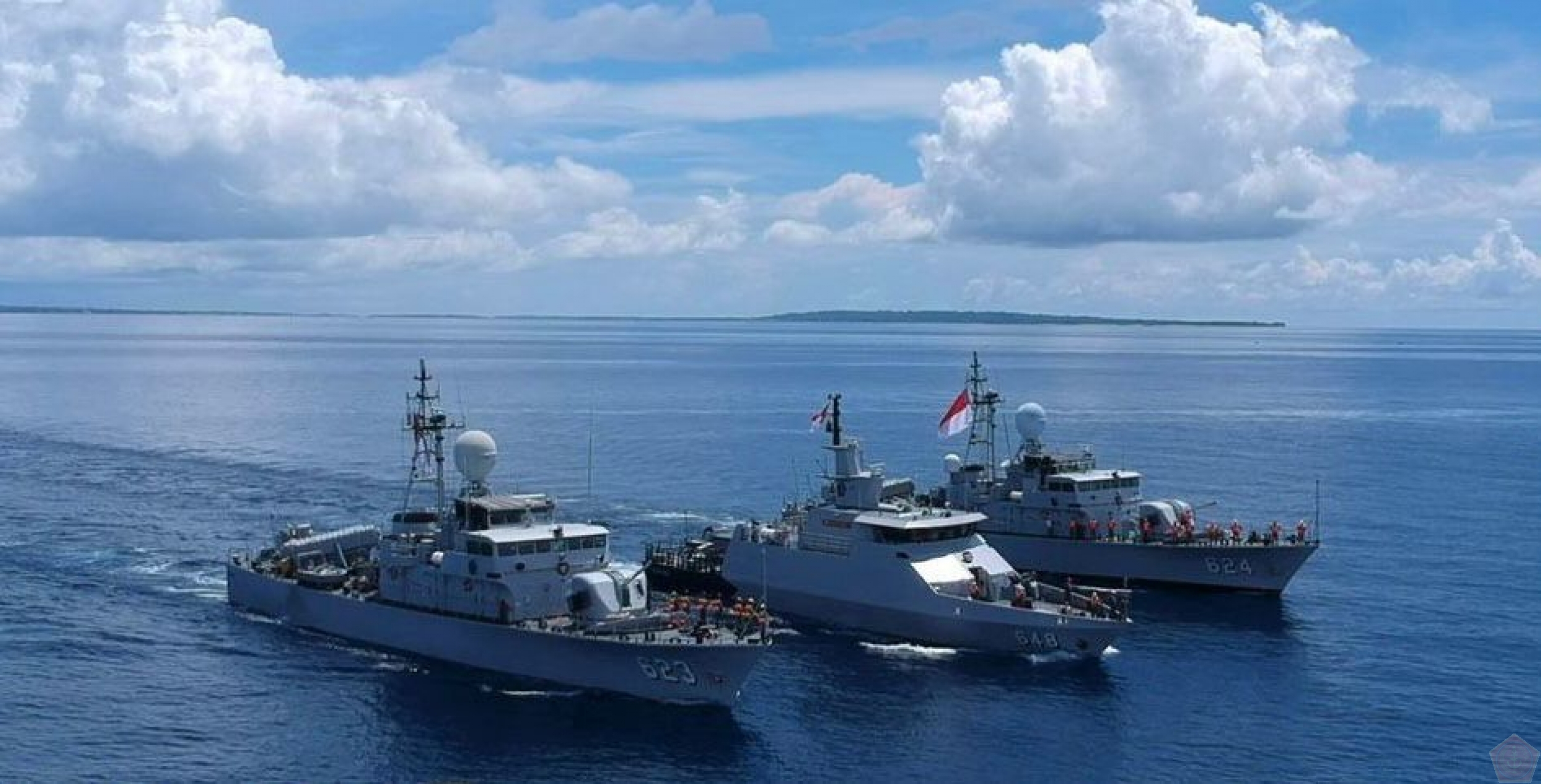 Tiga KRI Unsur Satkat Koarmada II Laksanakan Latihan Setingkat L-3 ...