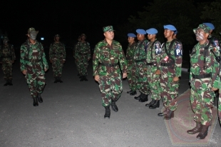 Latihan Kamhanlan di Lanud Ranai | Website Tentara Nasional Indonesia