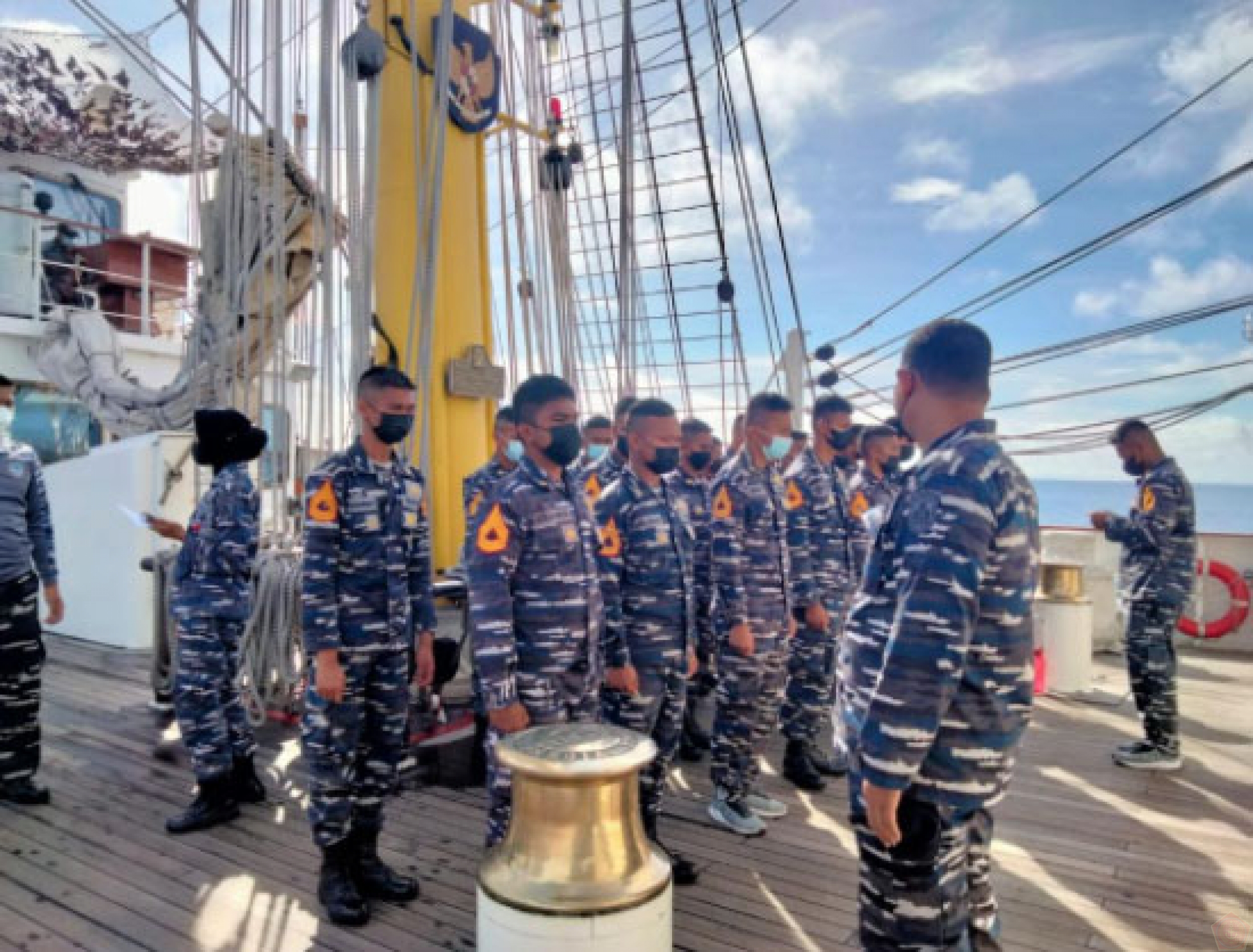 Pasca 5 Hari Lego, Taruna AAL Satlat KJK KRI Bima Suci Lanjutkan ...