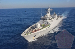 Latihan Bersama KRI SIM-367 dan FGS P6130 S 80 HyÃ¤ne | Website Tentara ...