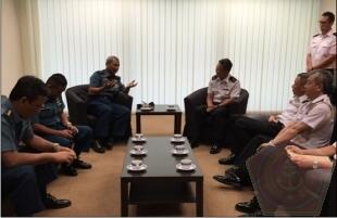 Kunjungan Kerja Danguskamlaarmabar Ke Maritime Security Task Force ...