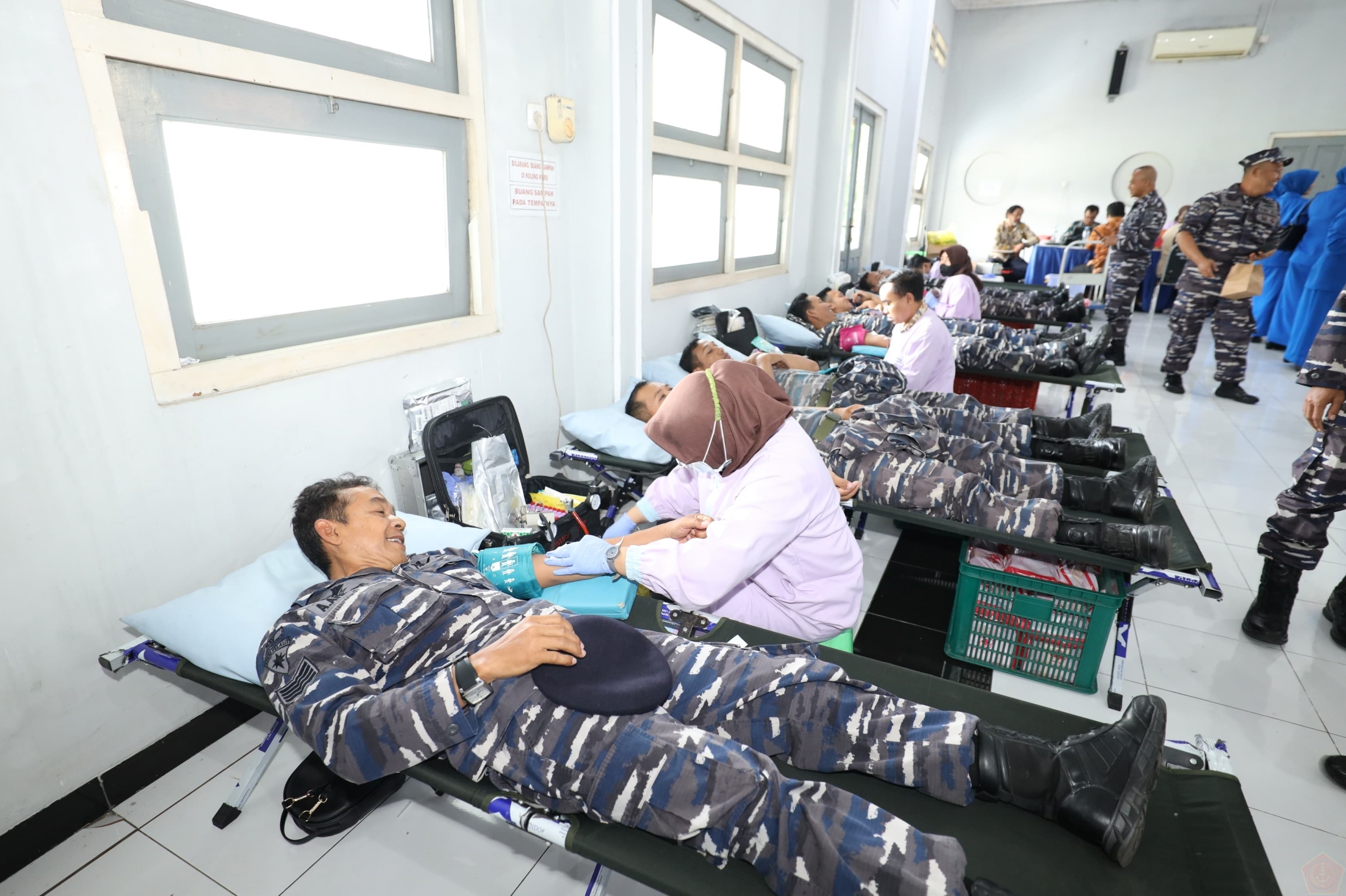 Sambut Hari Armada RI, Koarmada II Gelar Donor Darah