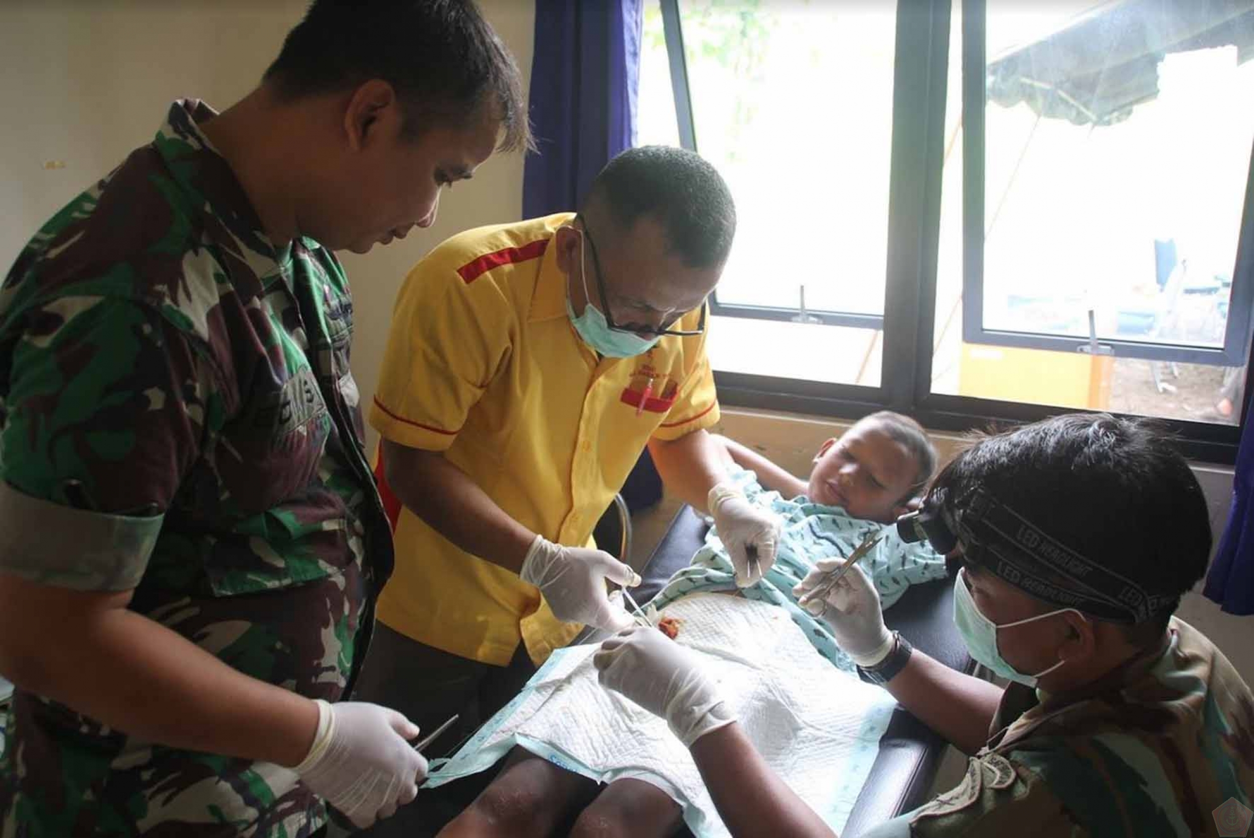 Satuan Bravo 90 Paskhas Rumpin Bogor, dilaksanakan kegiatan khitanan ...
