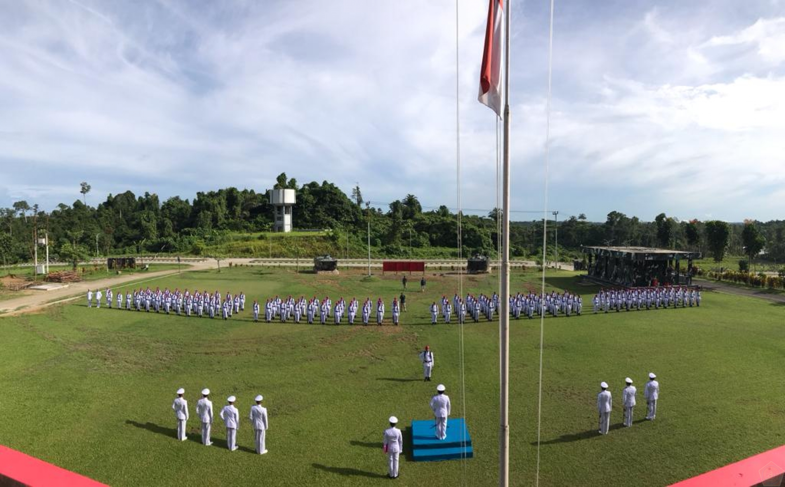 Prajurit Brigif 3 Marinir Ikuti Upacara Peringatan Hari Pahlawan Ke-77 ...